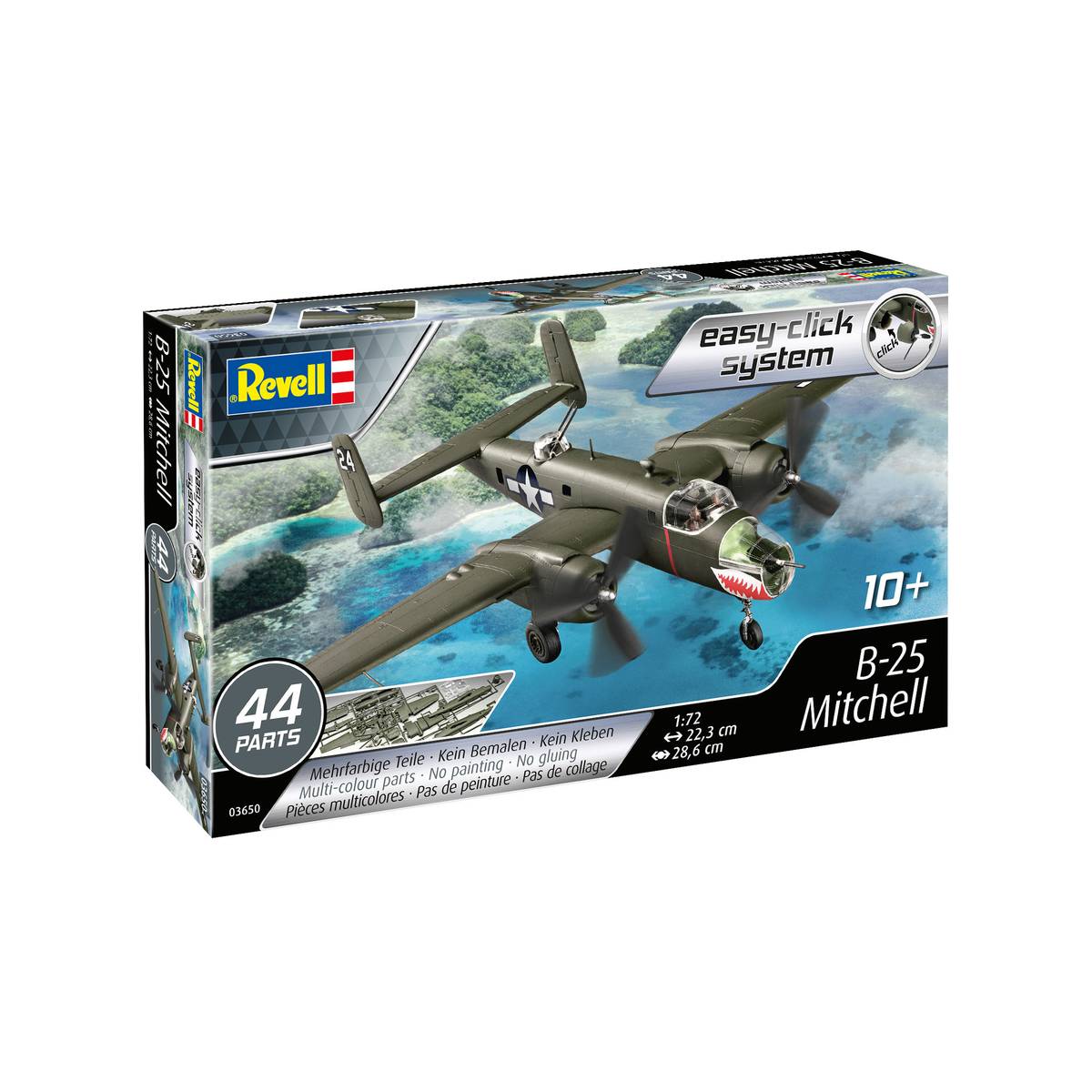 Revell Easy Click B-25 Mitchell Model Kit 1:72 | Hobbycraft