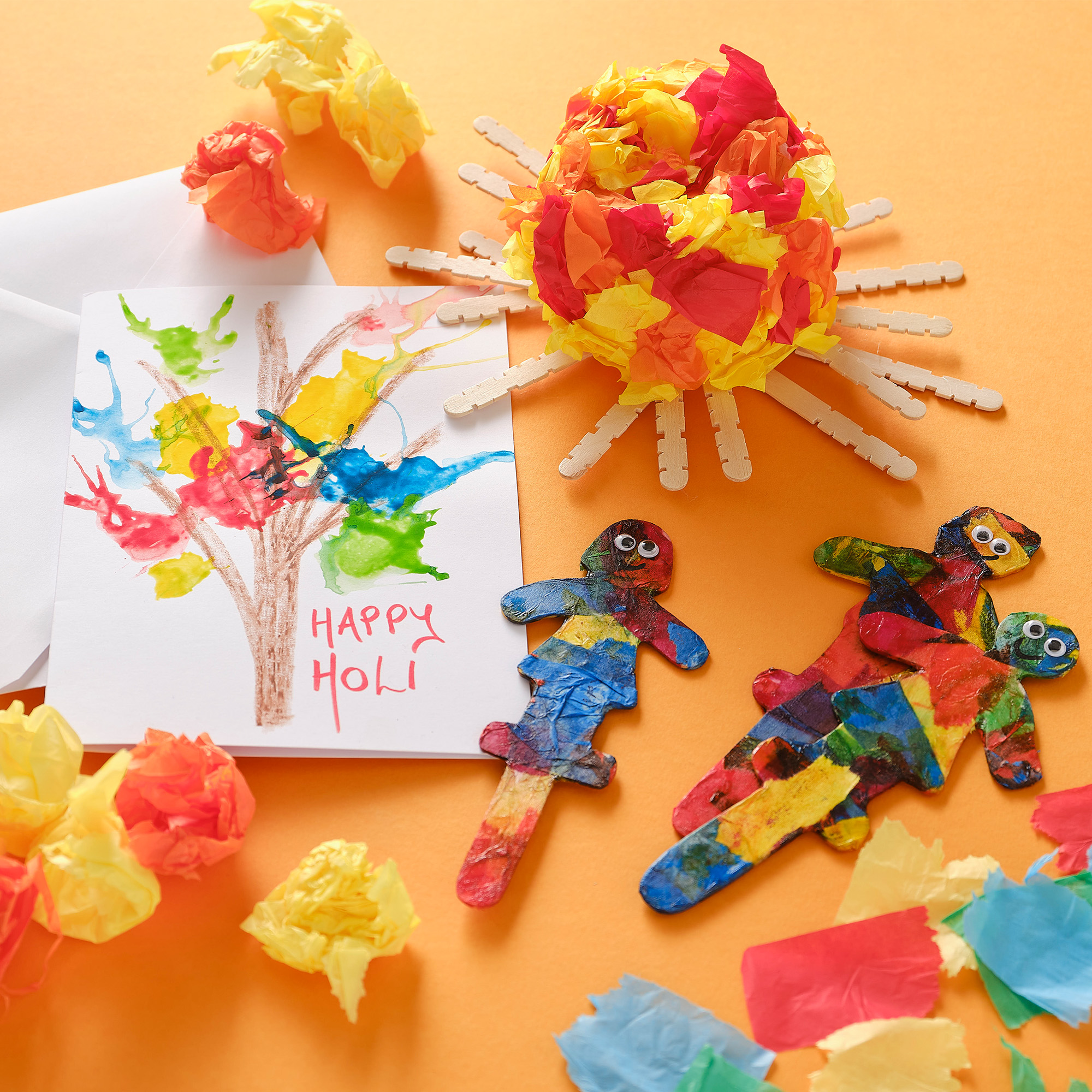 3 Kids Projects to Make for Holi | Hobbycraft