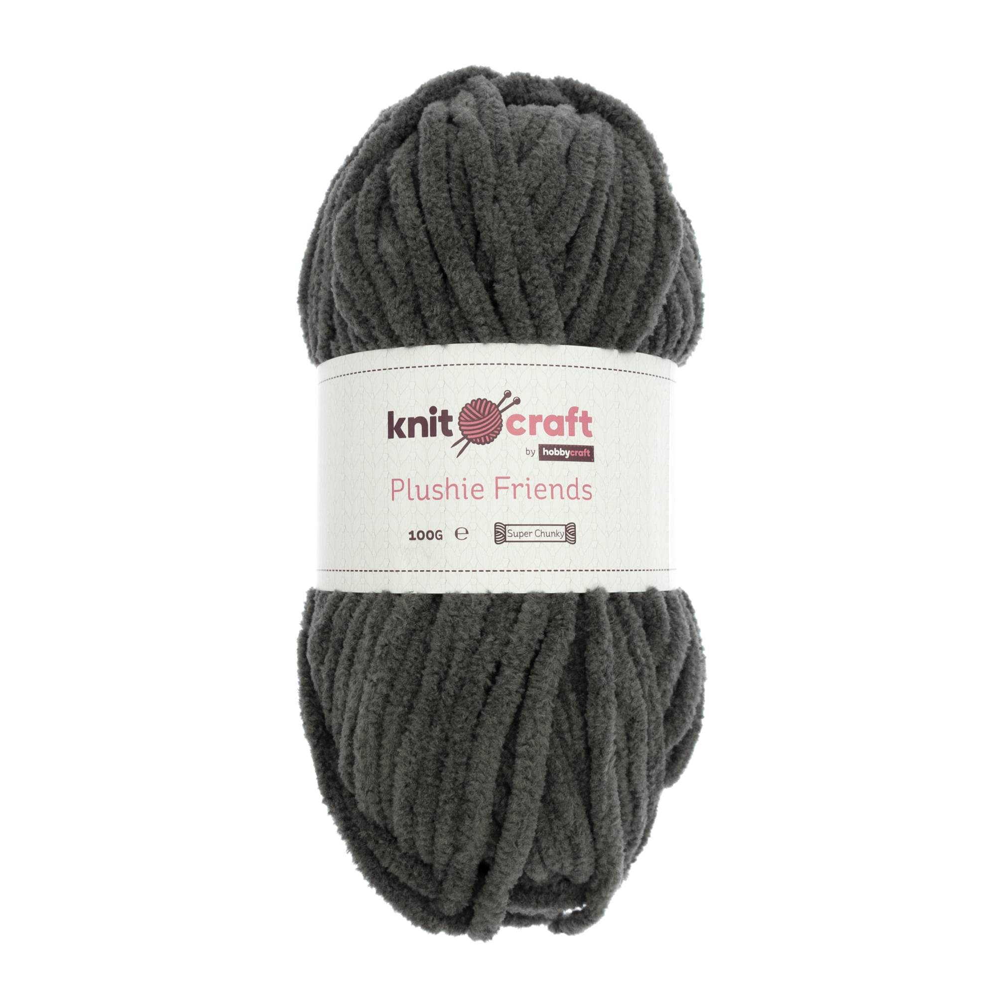 Knitcraft Slate Plushie Friends Yarn 100g | Hobbycraft