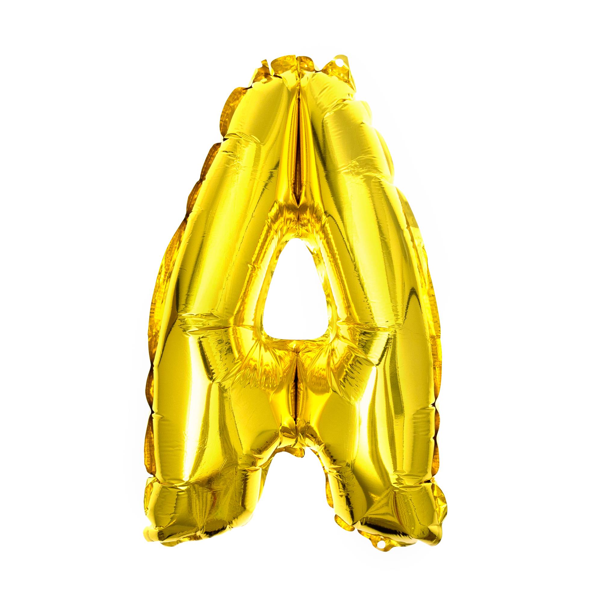 Gold Foil Letter A Balloon | Hobbycraft