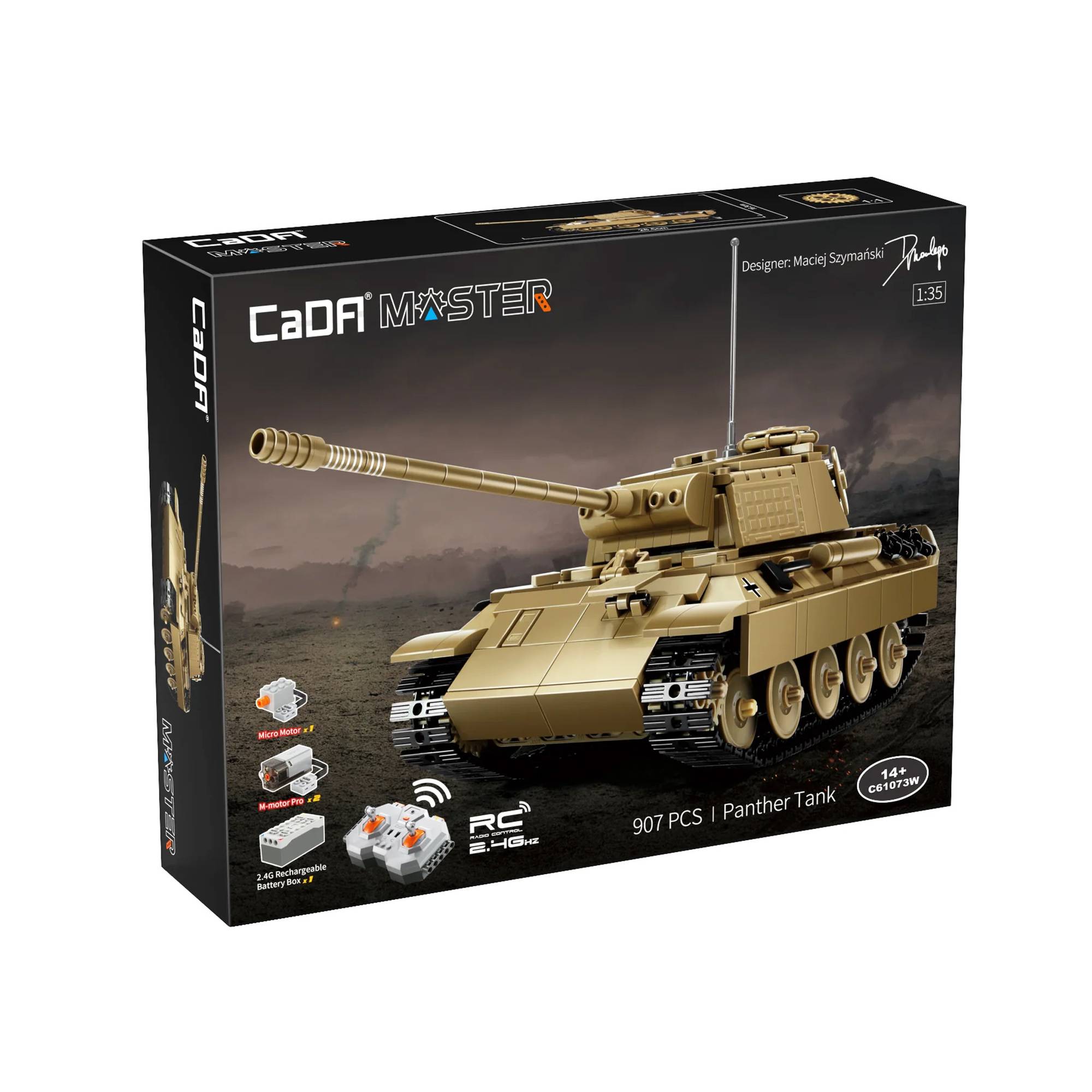 CaDA Master RC Panther Tank 1:35 | Hobbycraft
