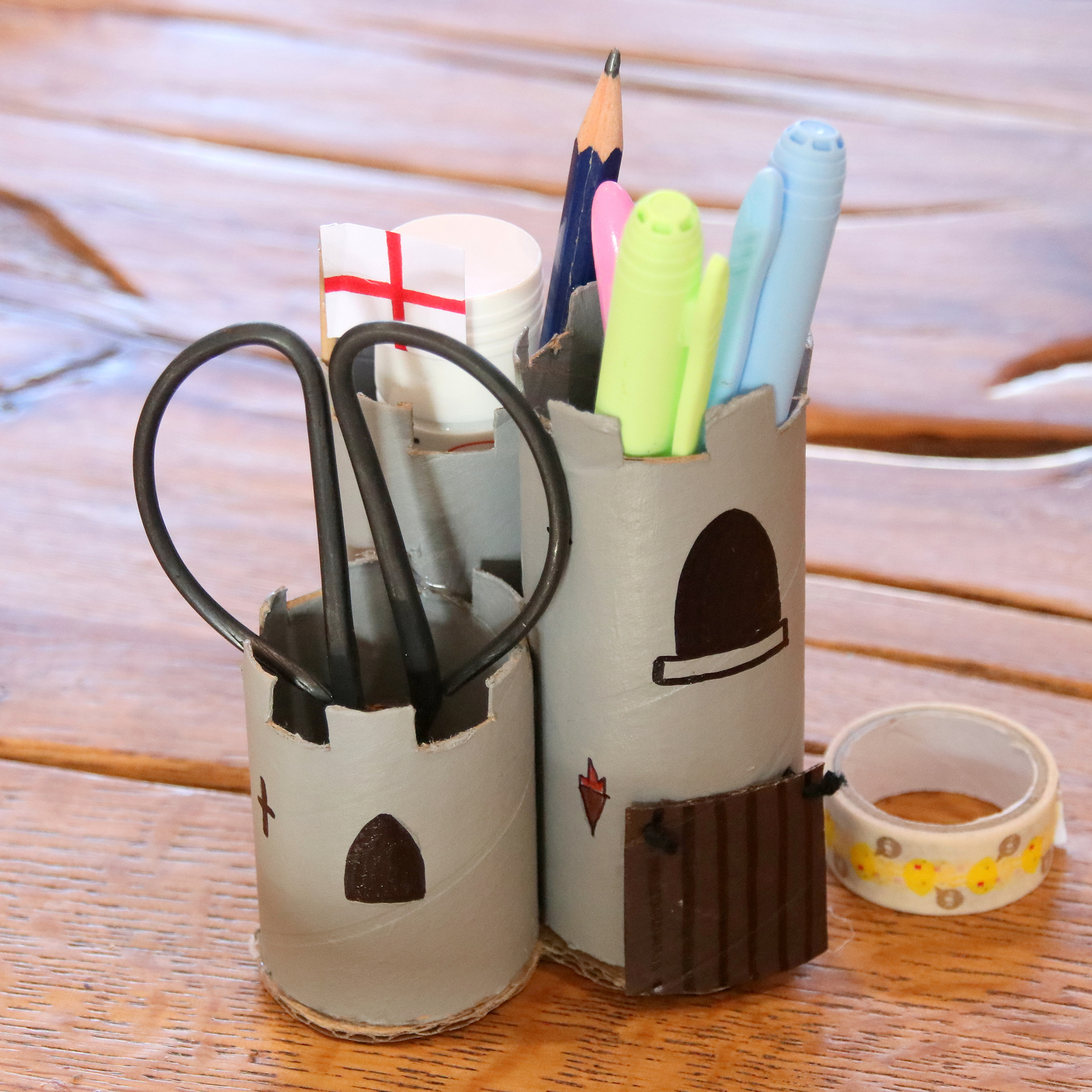 How to Make a Cardboard Tube Castle | Hobbycraft