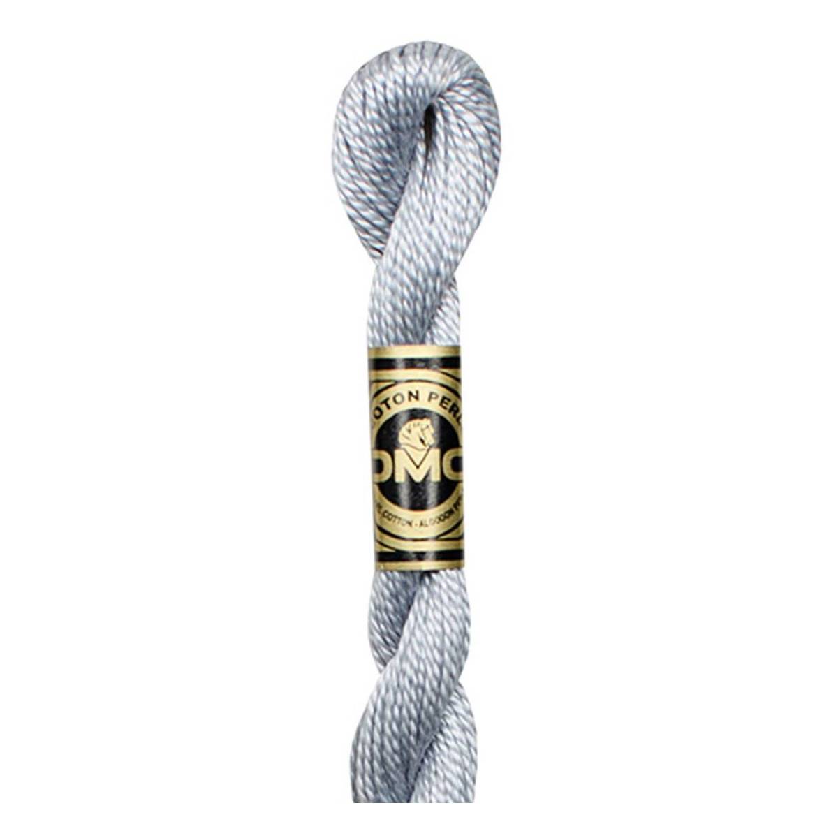DMC Grey Pearl Cotton Thread Size 5 25m (415) | Hobbycraft