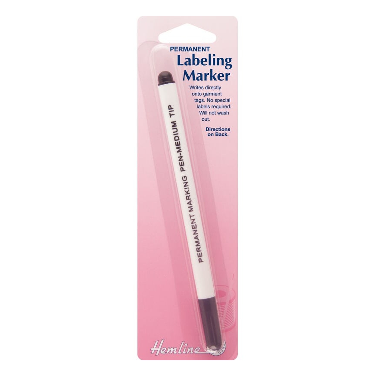 Hemline Permanent Labelling Marker Pen | Hobbycraft