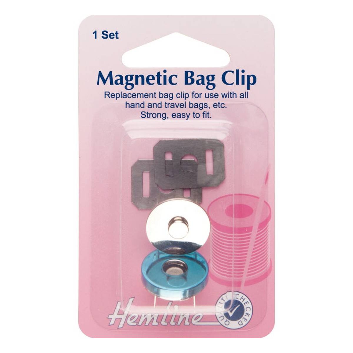 Hemline Magnetic Bag Clip 20mm | Hobbycraft