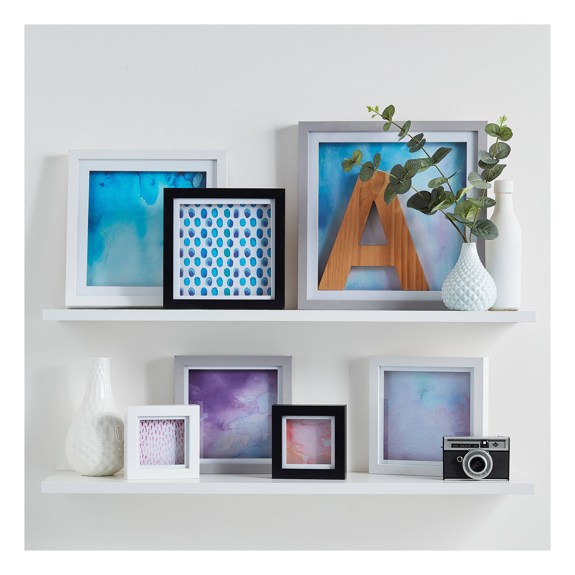 White Deep Box Frame 7.5cm x 7.5cm | Hobbycraft