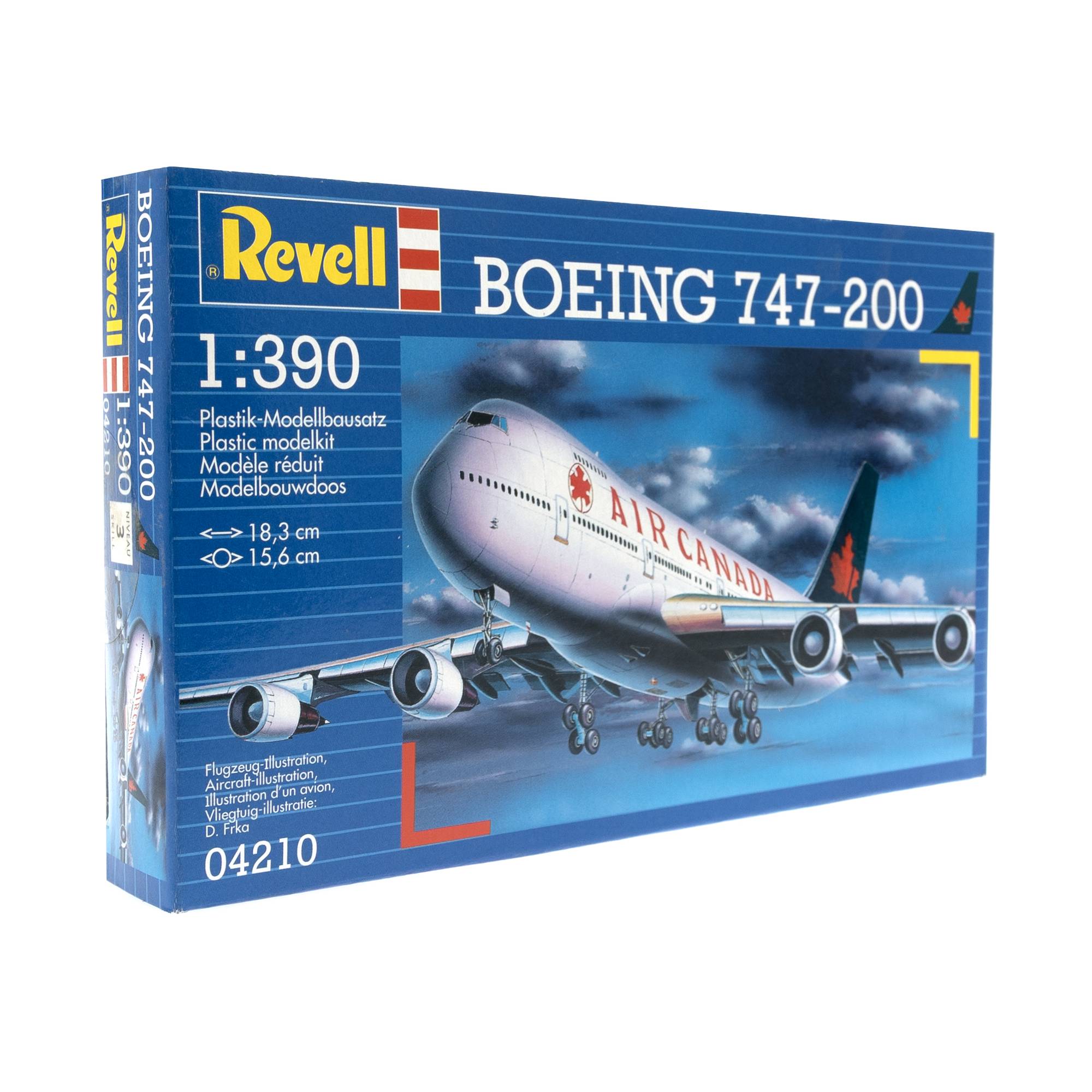 Revell Boeing 747-200 Air Canada Model Kit 1:390 | Hobbycraft