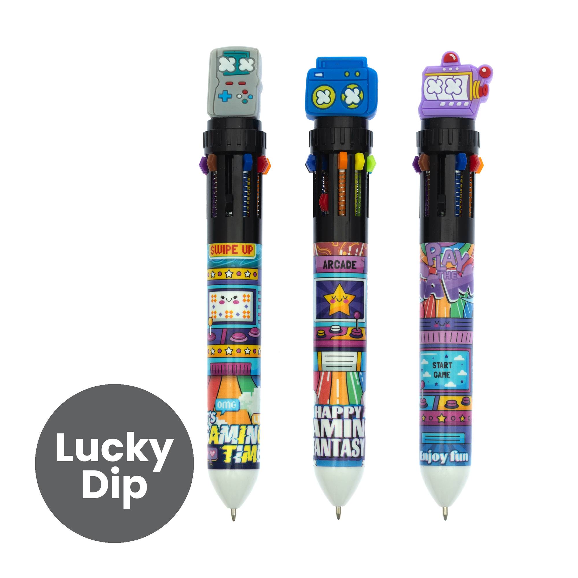 Assorted Gamer 10-Colour Pen | Hobbycraft