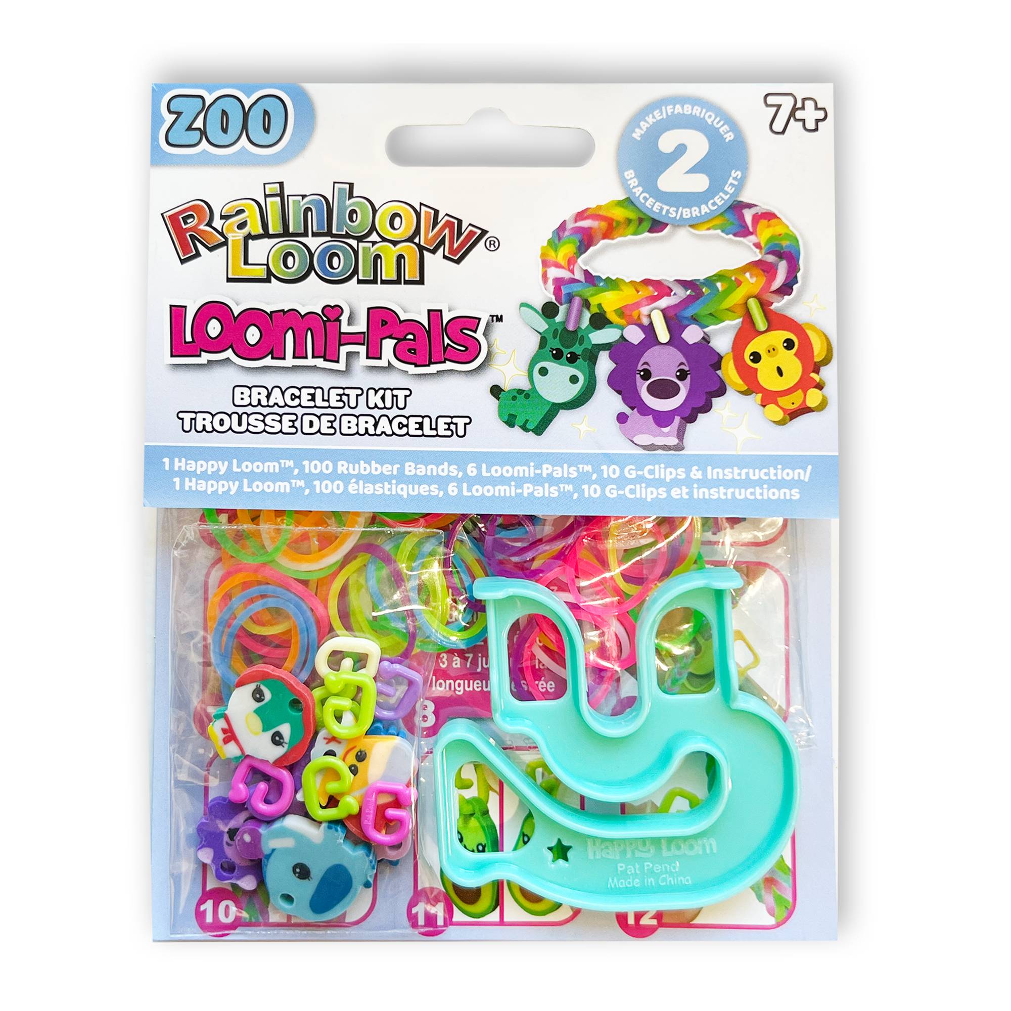 Rainbow Loom Loomi-Pals Zoo Bracelet Kit | Hobbycraft