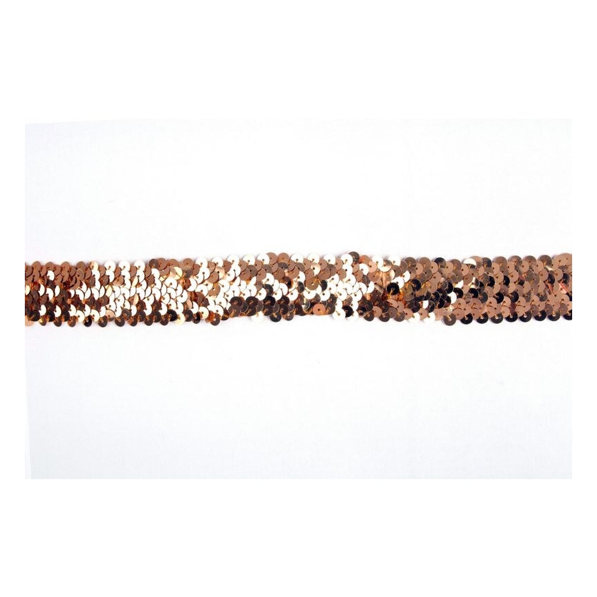 Gold 30mm Sequin Stretch Trim by the Metre | Hobbycraft