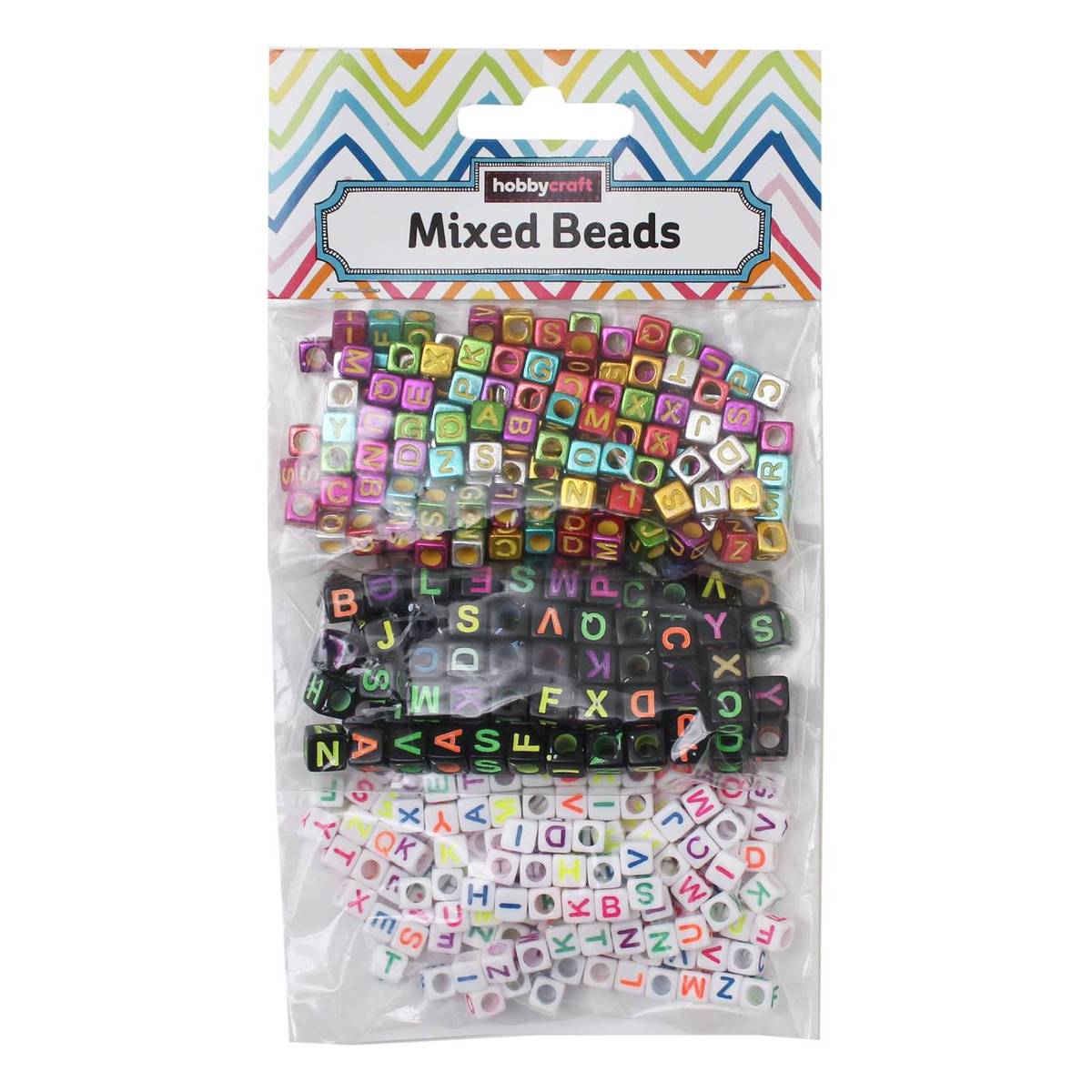 Alphabet Bead Waterfall Pack 75g | Hobbycraft