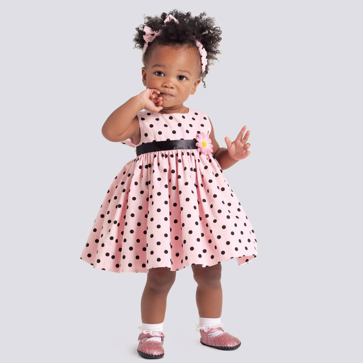 Simplicity Baby Dress Sewing Pattern S9117 (XXS-L) | Hobbycraft