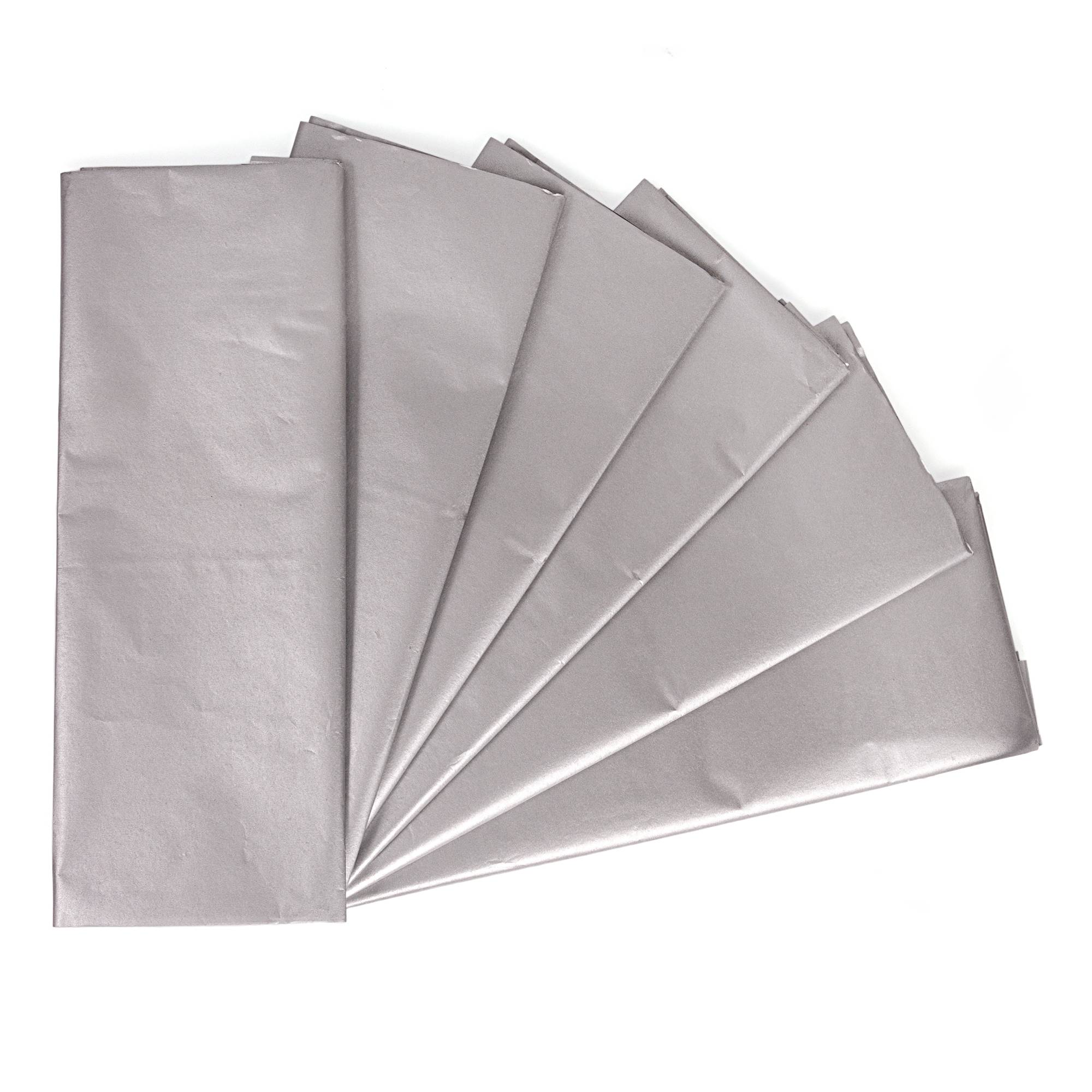 Silver Tissue Paper 50cm x 75cm 6 Pack | Hobbycraft