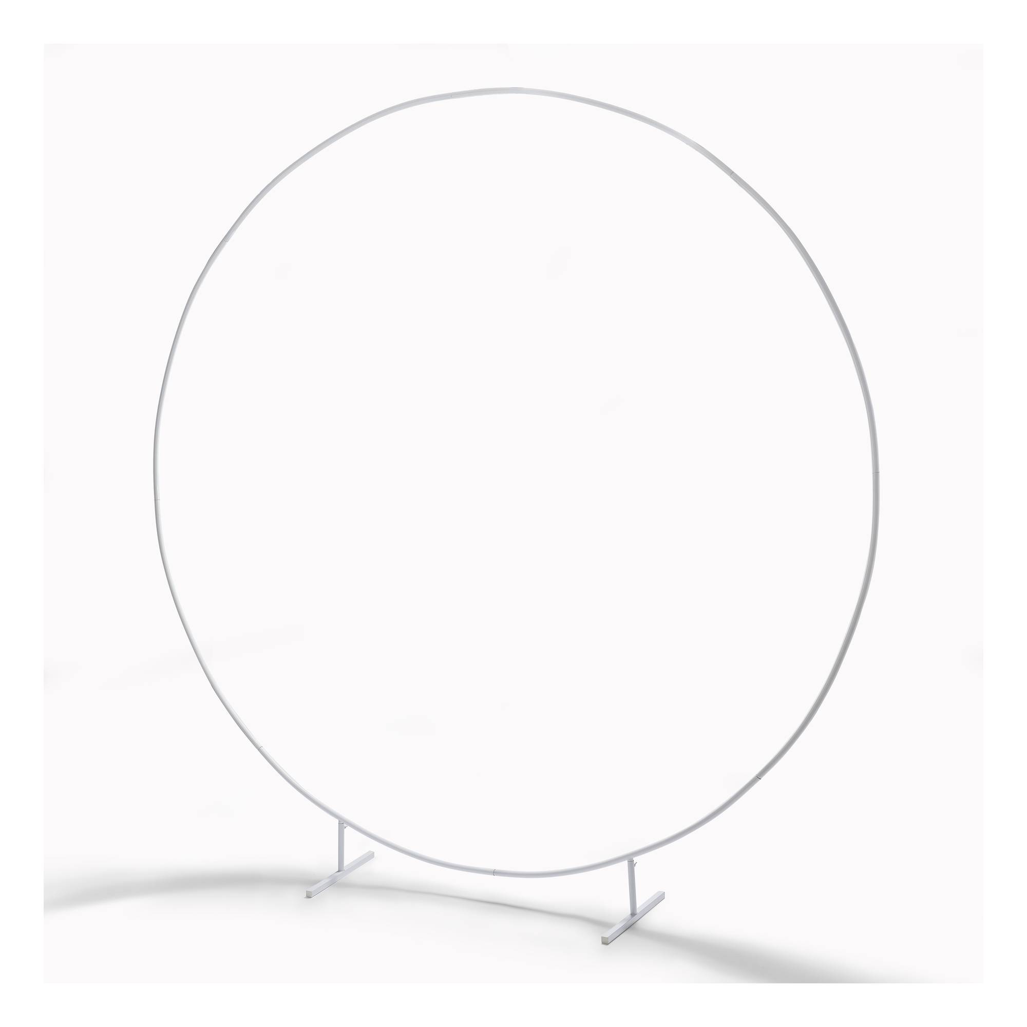 White Round Arch Frame 2.4m | Hobbycraft