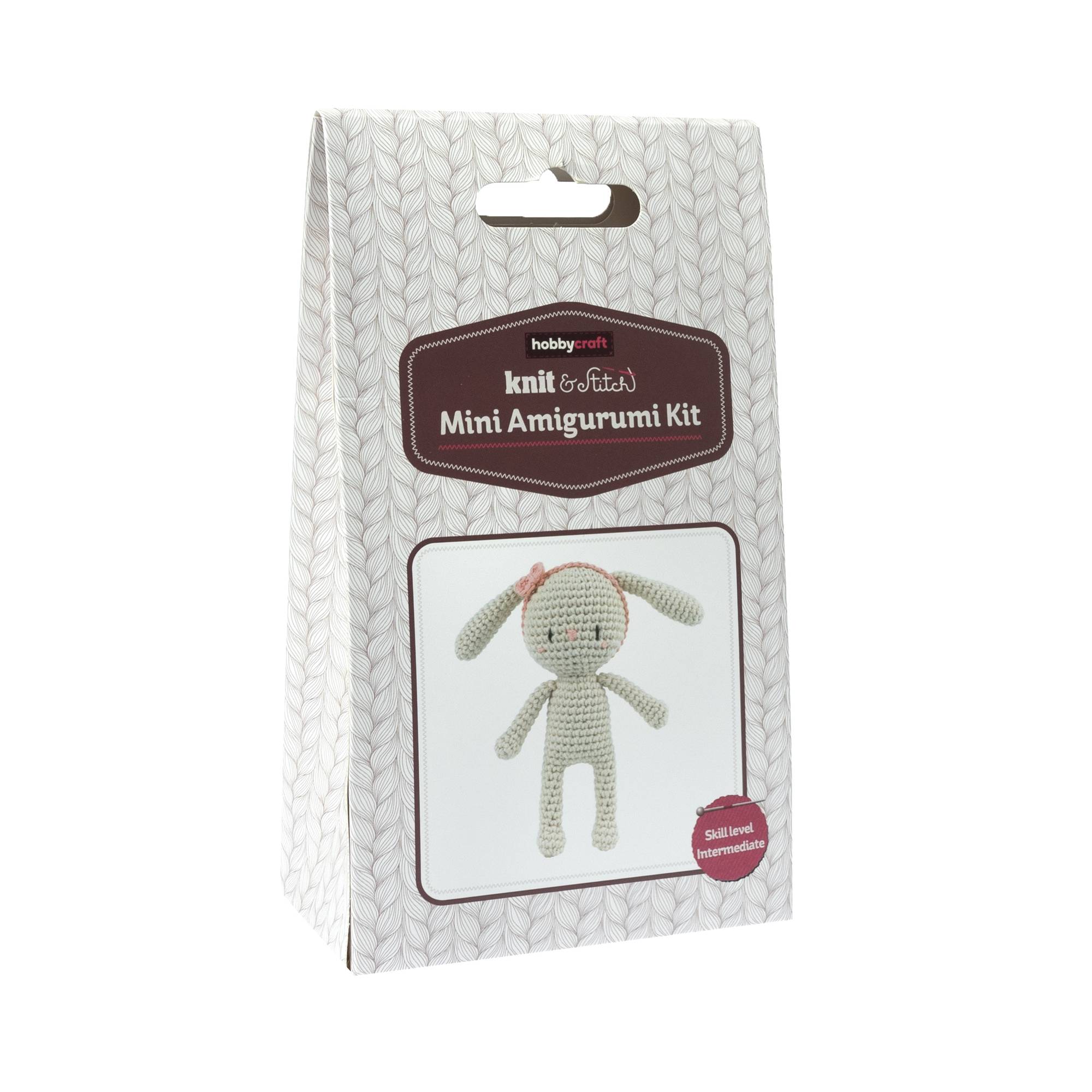 Mini Bunny Amigurumi Kit | Hobbycraft