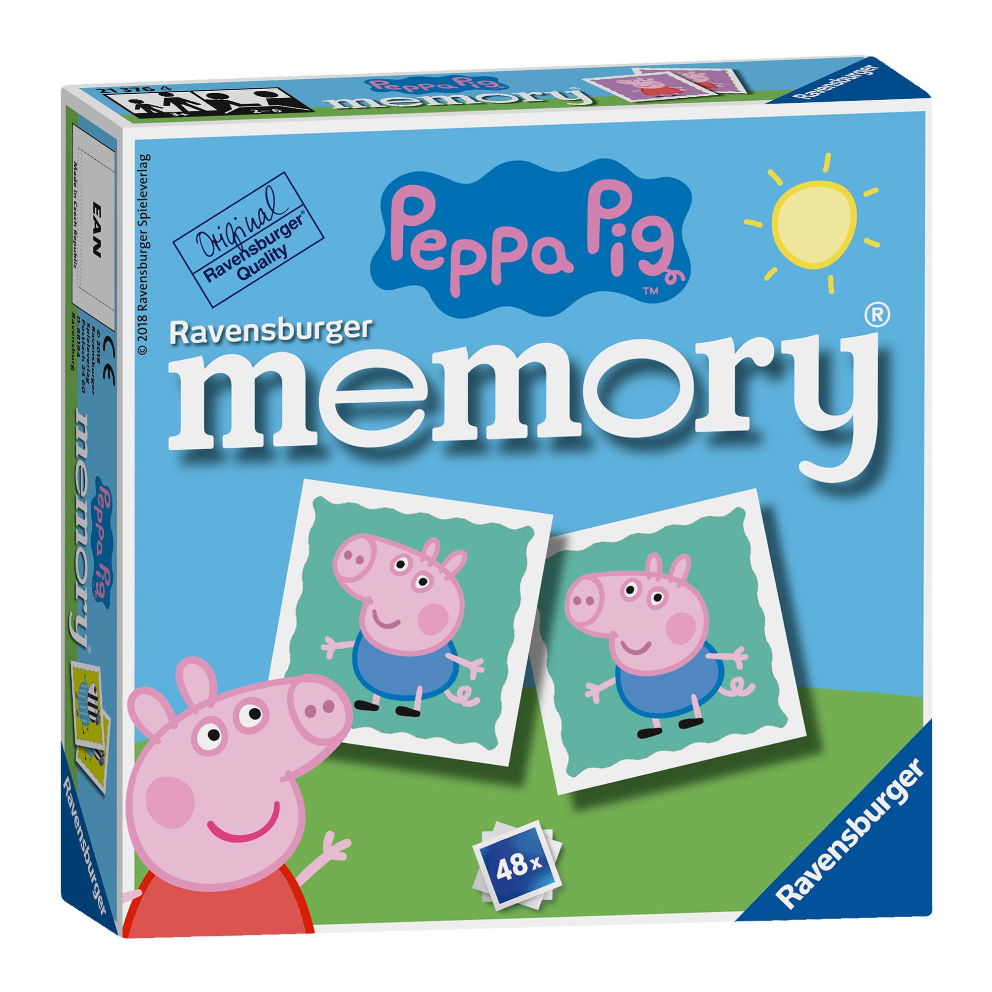 Ravensburger Peppa Pig Mini Memory Game | Hobbycraft