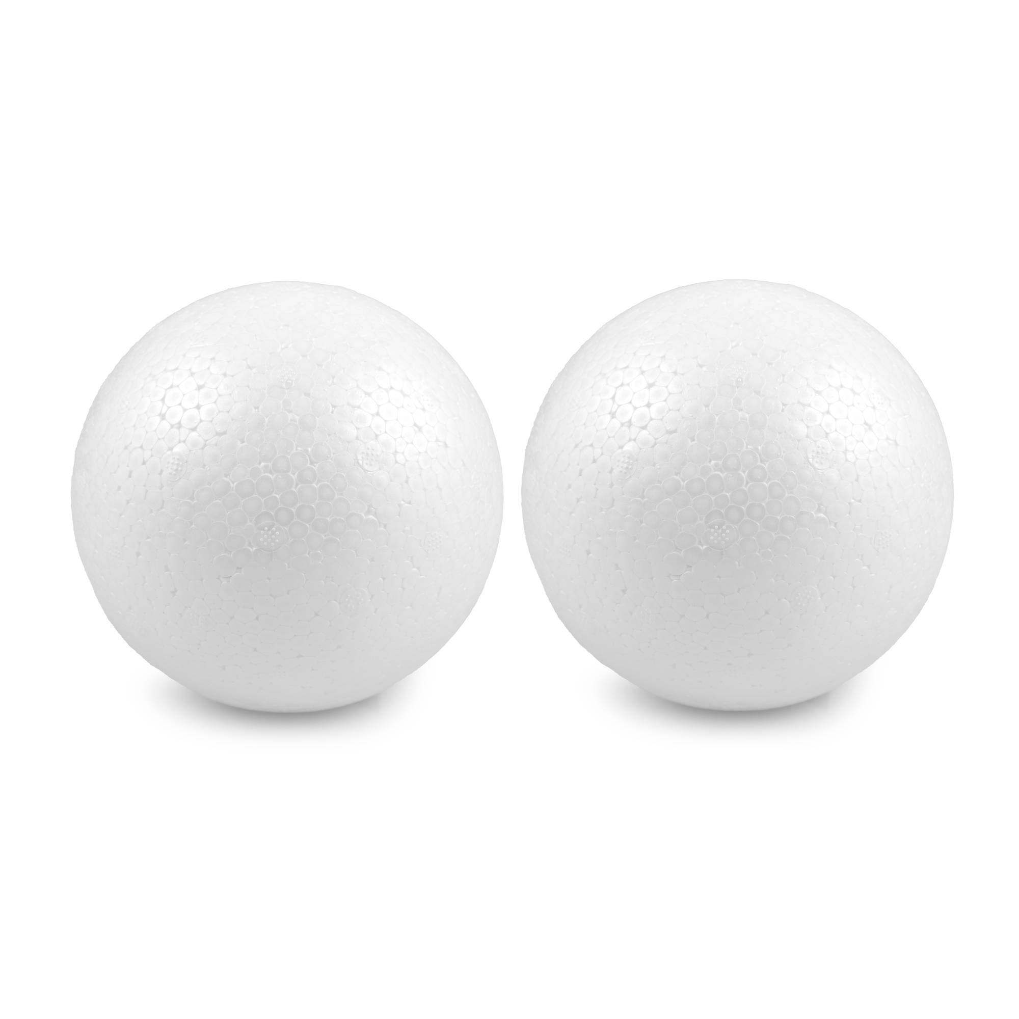 Polystyrene Balls 12cm 2 Pack | Hobbycraft