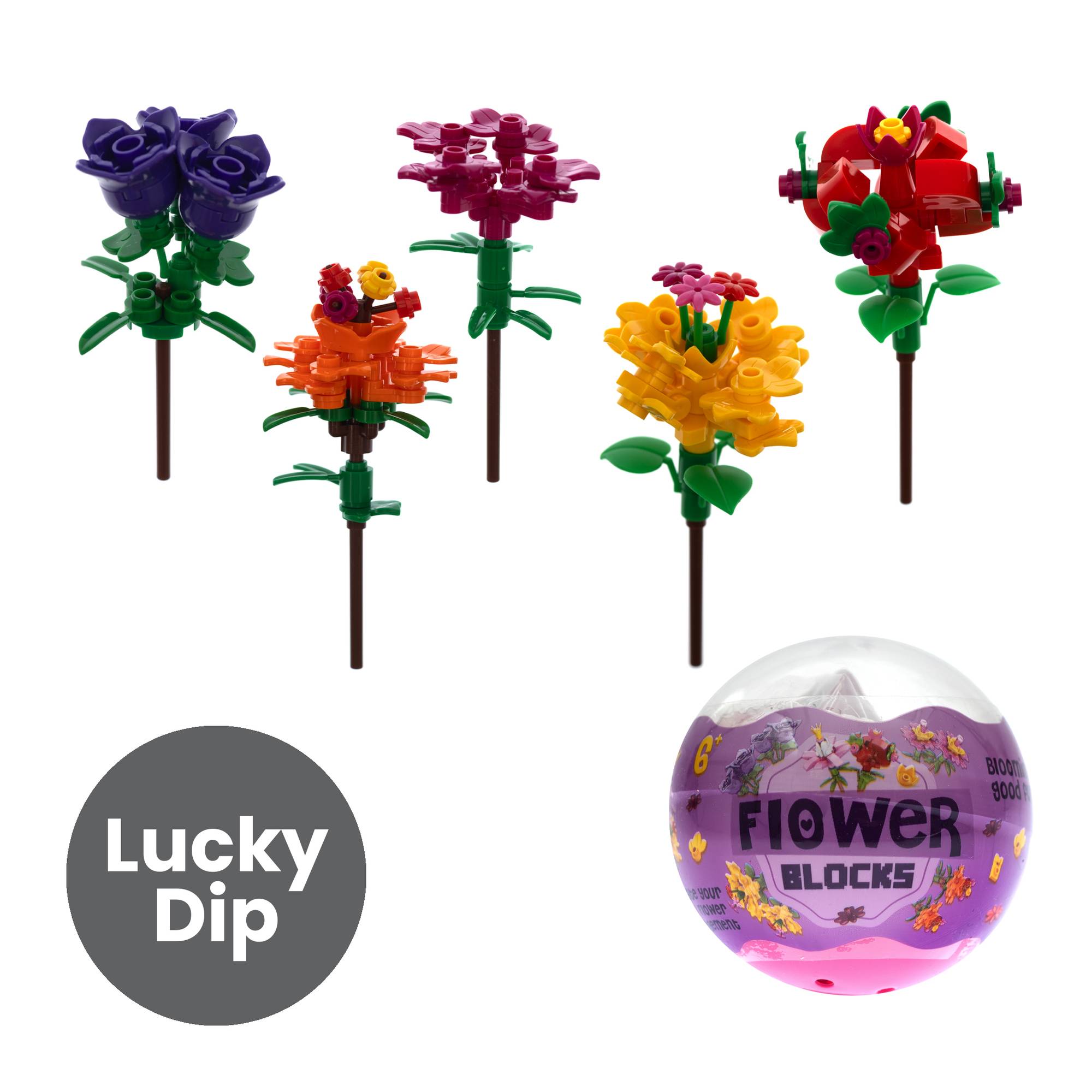 Assorted Flower Blocks Set | Hobbycraft