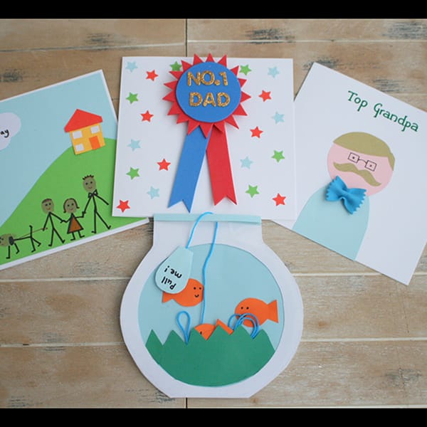 4 Quick and Easy Father’s Day Cards Kids Can Make | Hobbycraft