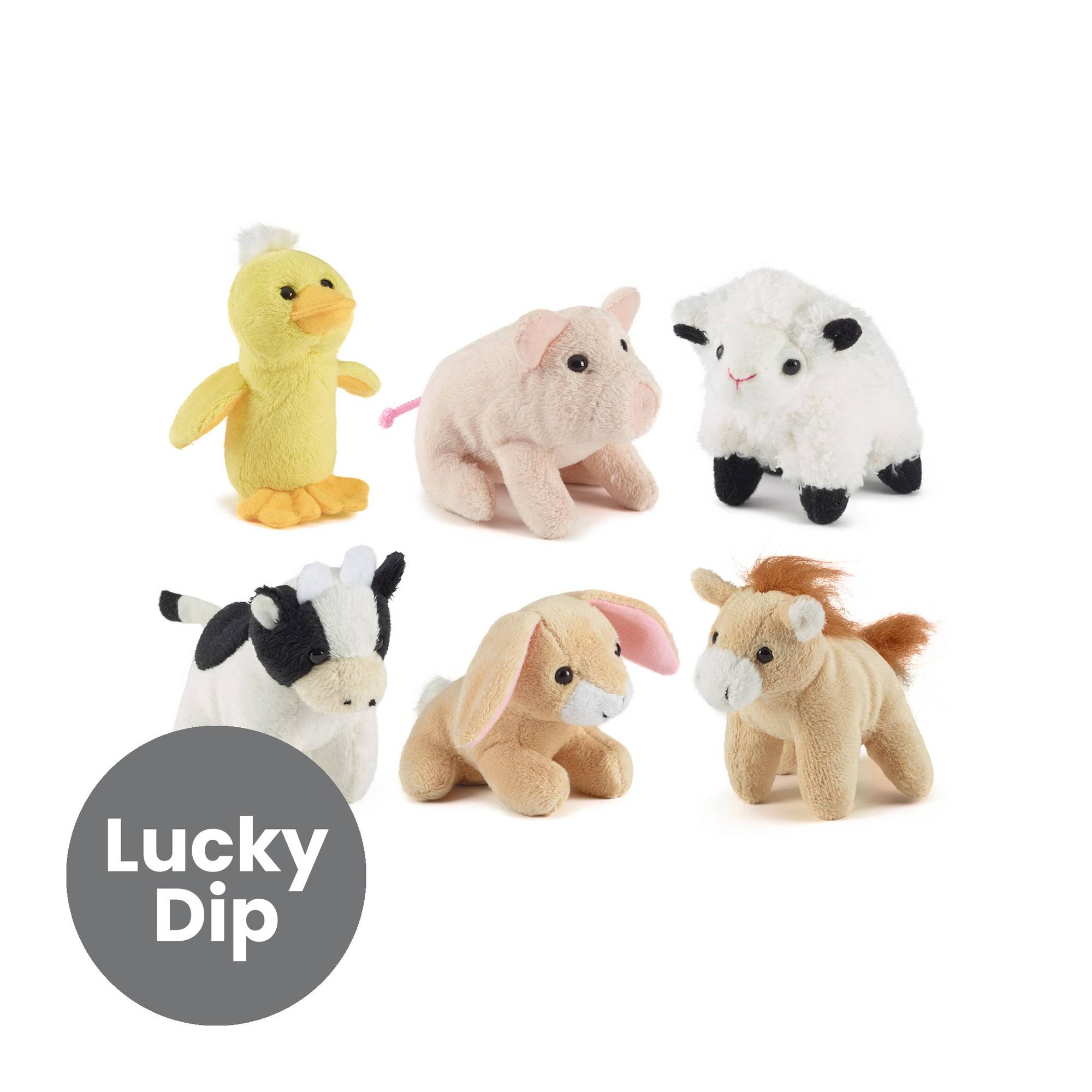 Assorted Nature Buddies Farm Animal Plush Toy | Hobbycraft