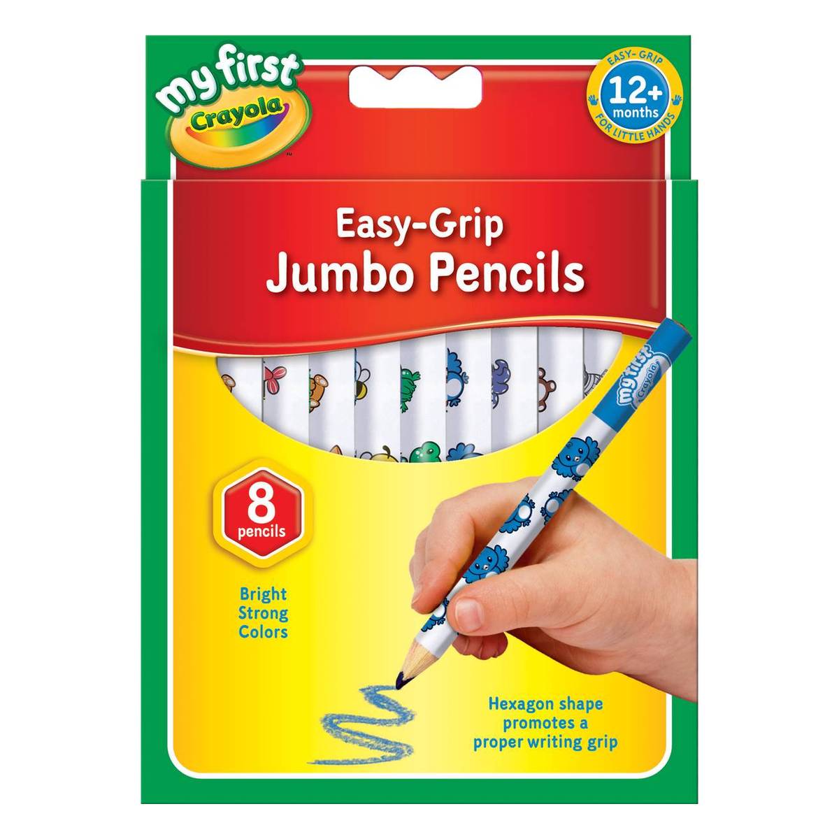 Crayola My First Jumbo Pencils 8 Pack | Hobbycraft