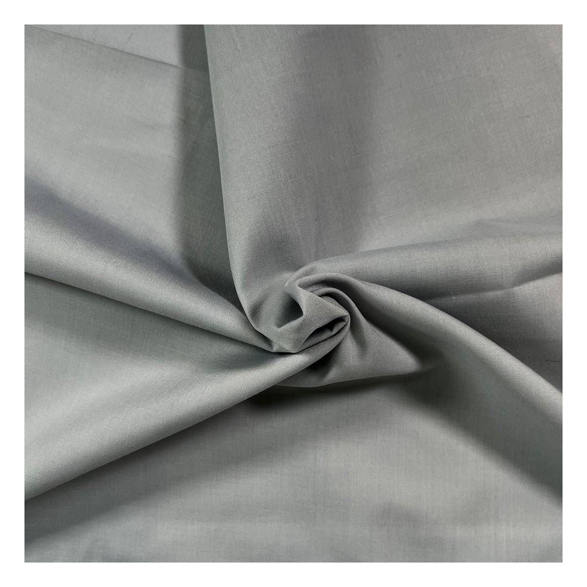 Silver Polycotton Fabric by the Metre | Hobbycraft