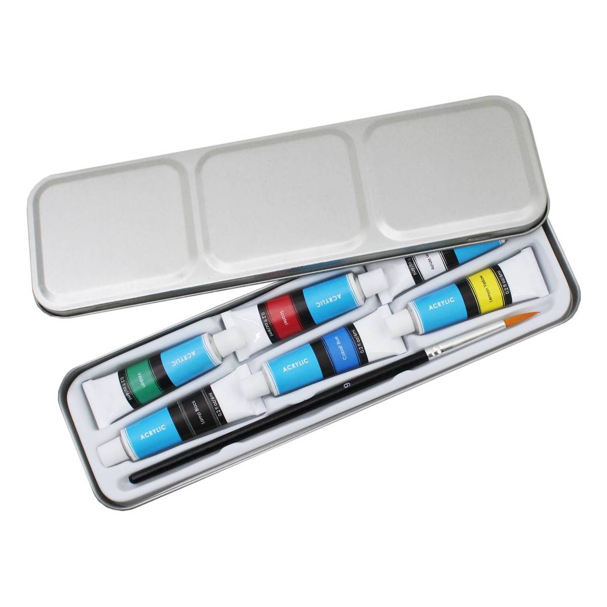 Acrylic Tin Set 6ml 8 Pieces | Hobbycraft