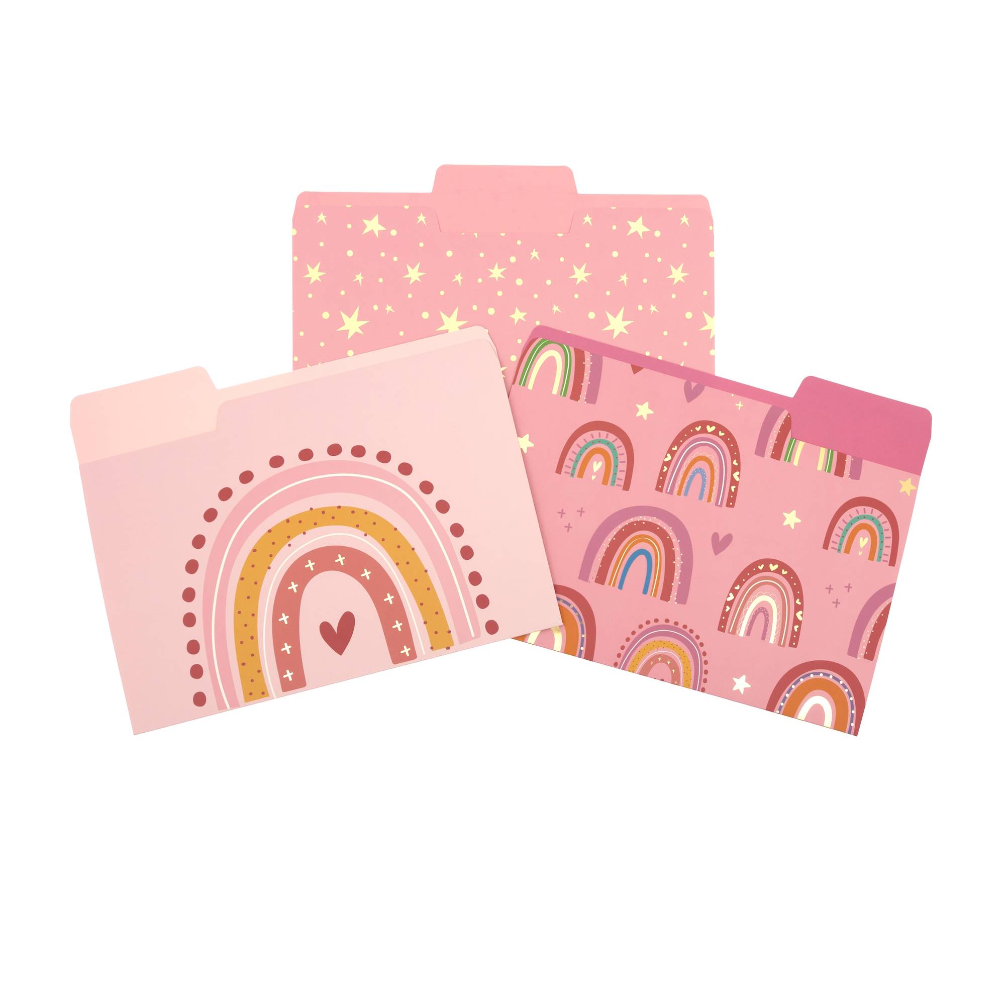 Rainbow File Folders A4 3 Pack | Hobbycraft