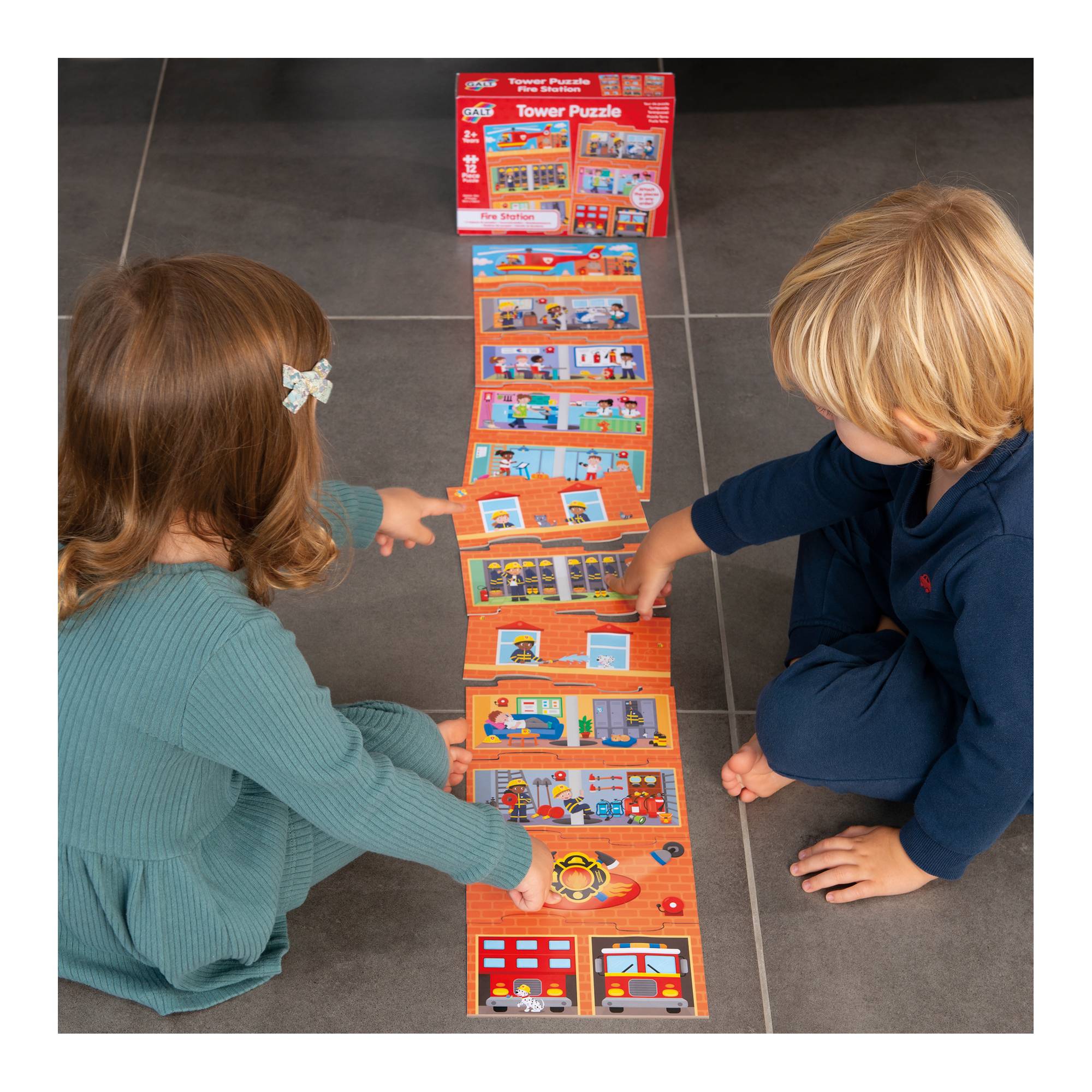 Galt Fire Station Tower Puzzle 12 Pieces | Hobbycraft