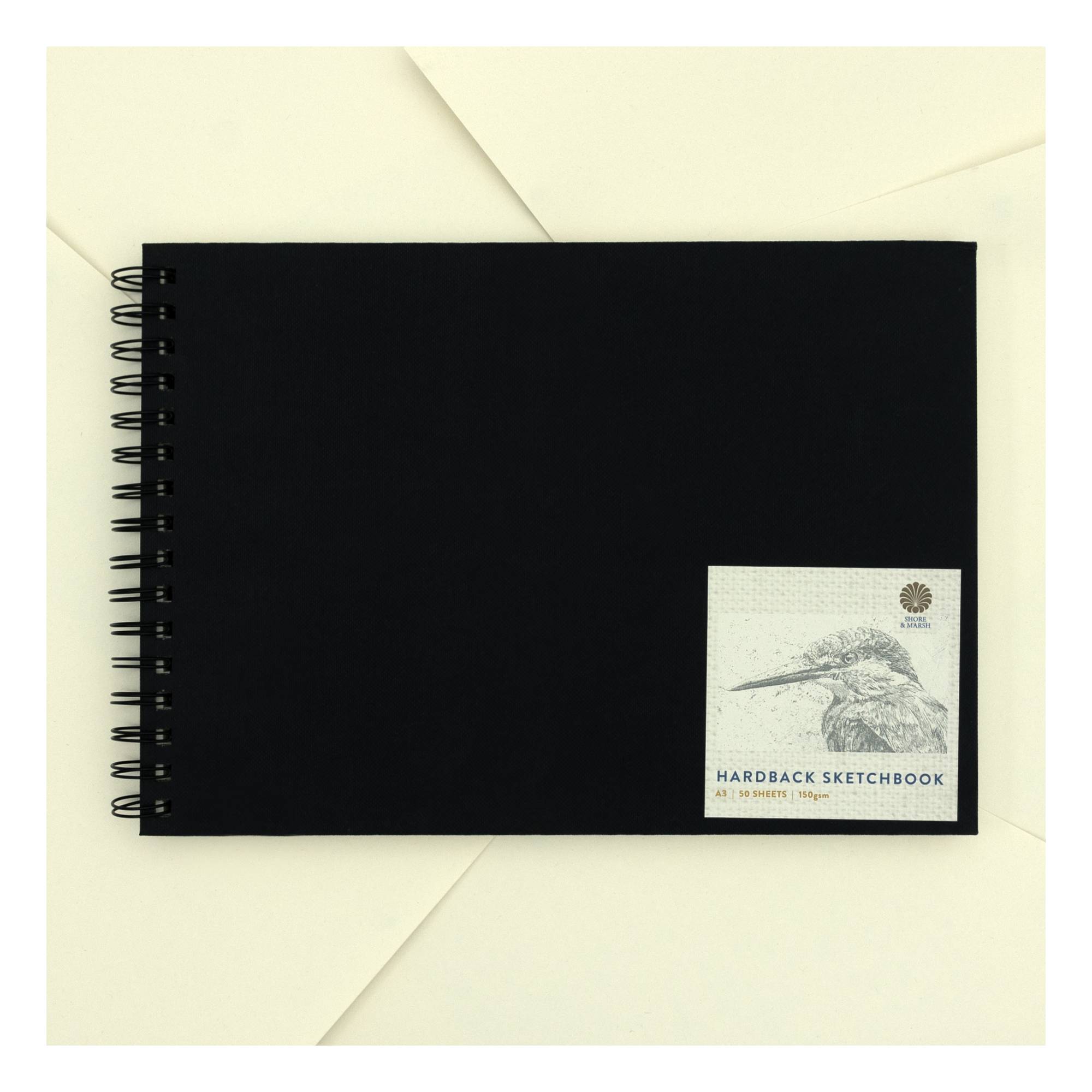 Shore & Marsh Landscape Hardback Sketchbook A3 50 Sheets | Hobbycraft