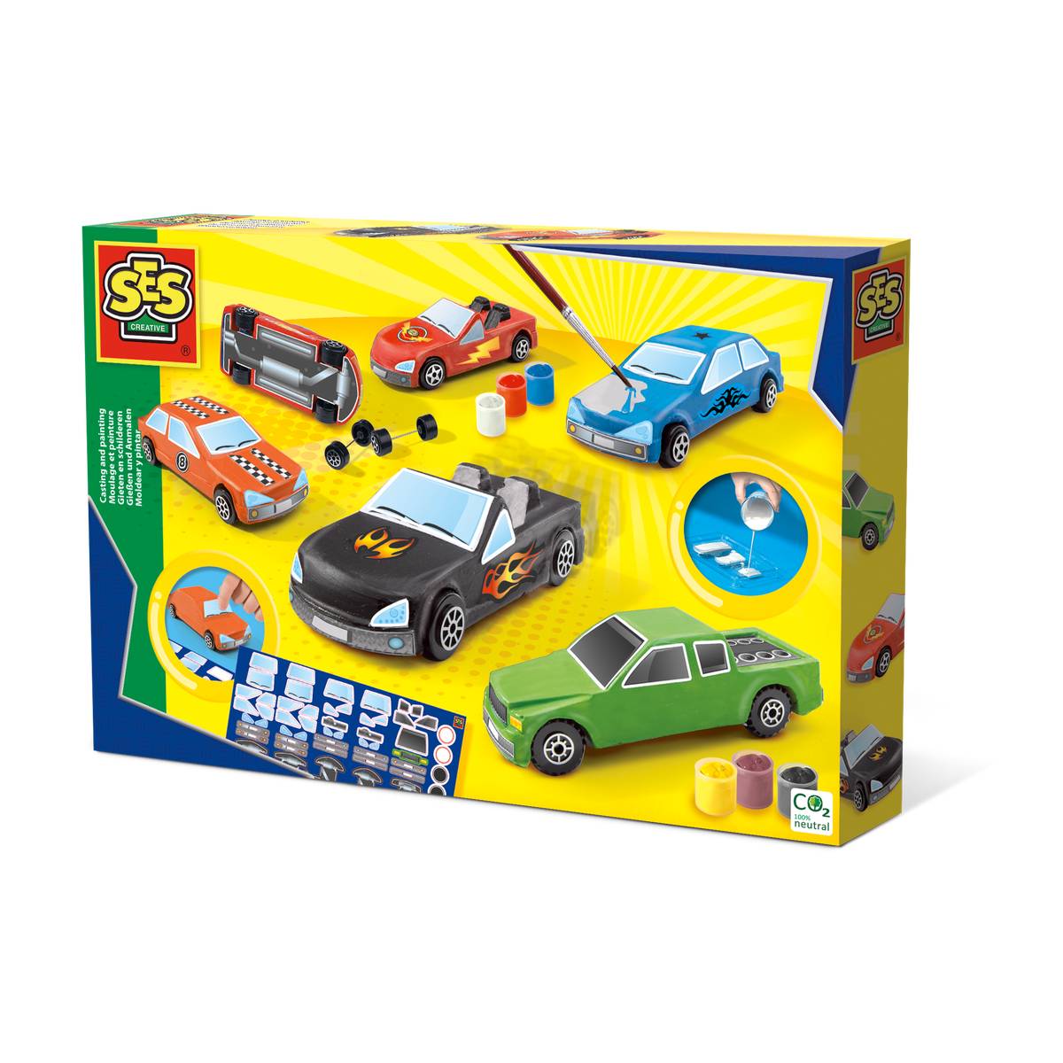 SES Creative Cars Cast and Paint Set | Hobbycraft
