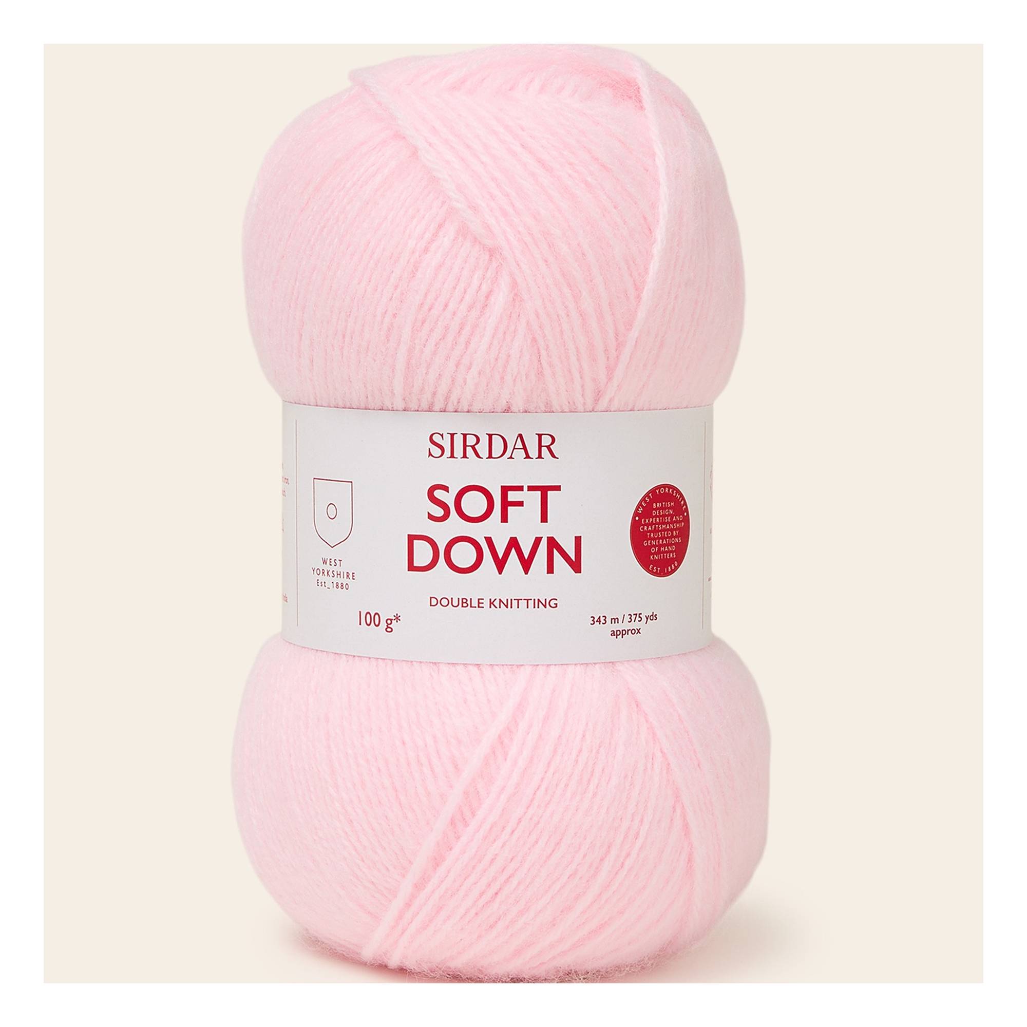 Sirdar Mallow Pink Soft Down DK 100g | Hobbycraft