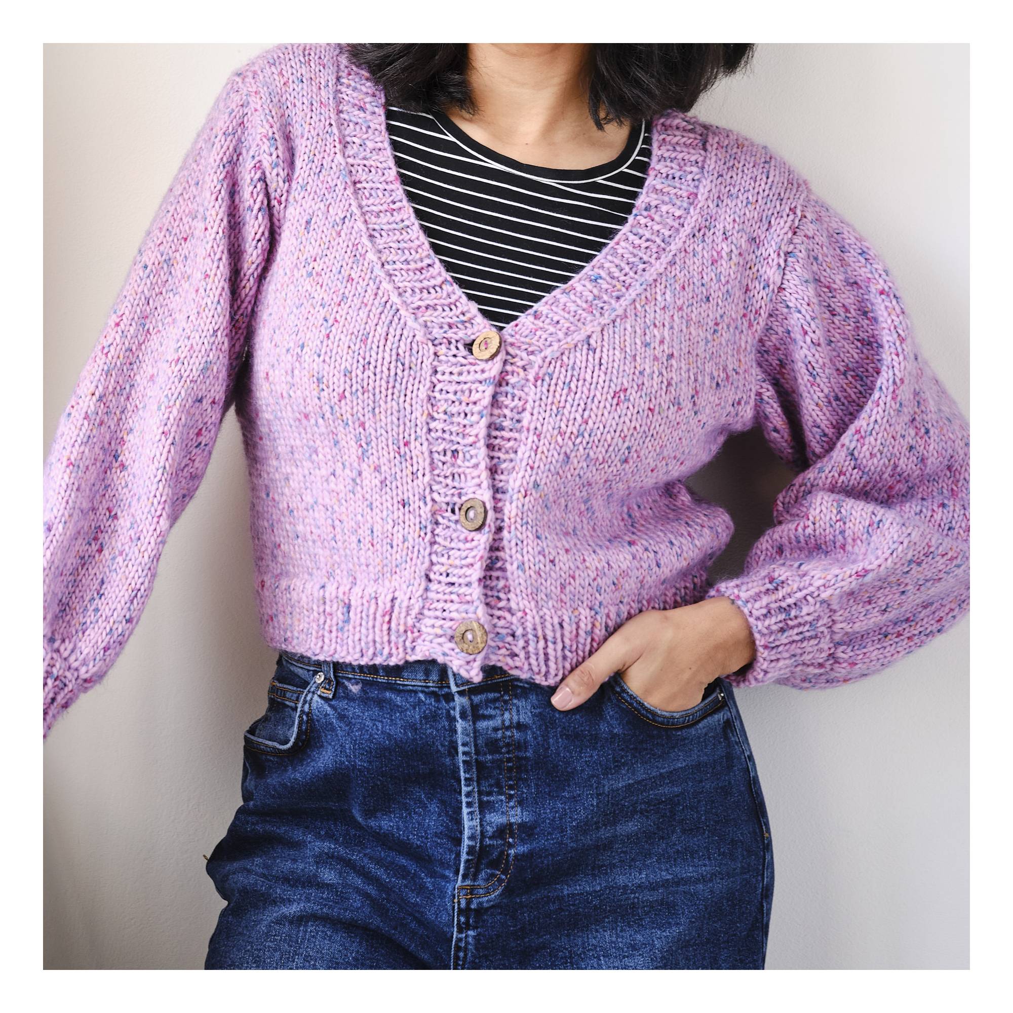 Knitcraft Chunky Cardigan Digital Pattern 0363 | Hobbycraft