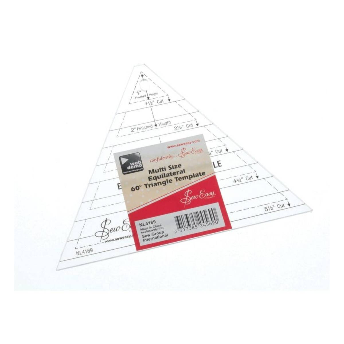 Sew Easy Equilateral Triangle Template | Hobbycraft