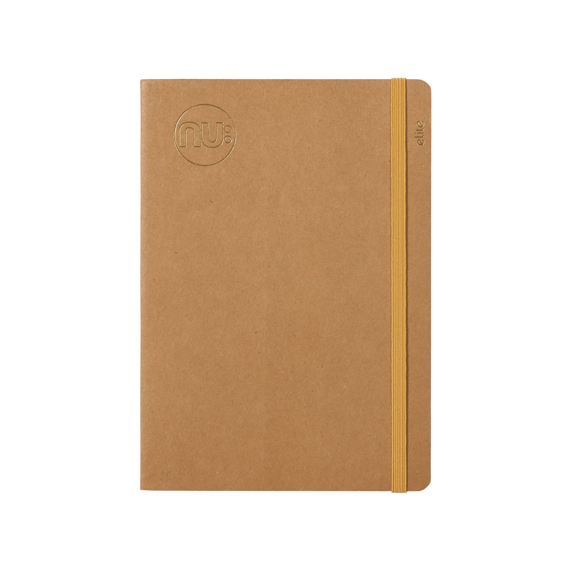 NU Elite Kraft Stitched Notebook A5 | Hobbycraft