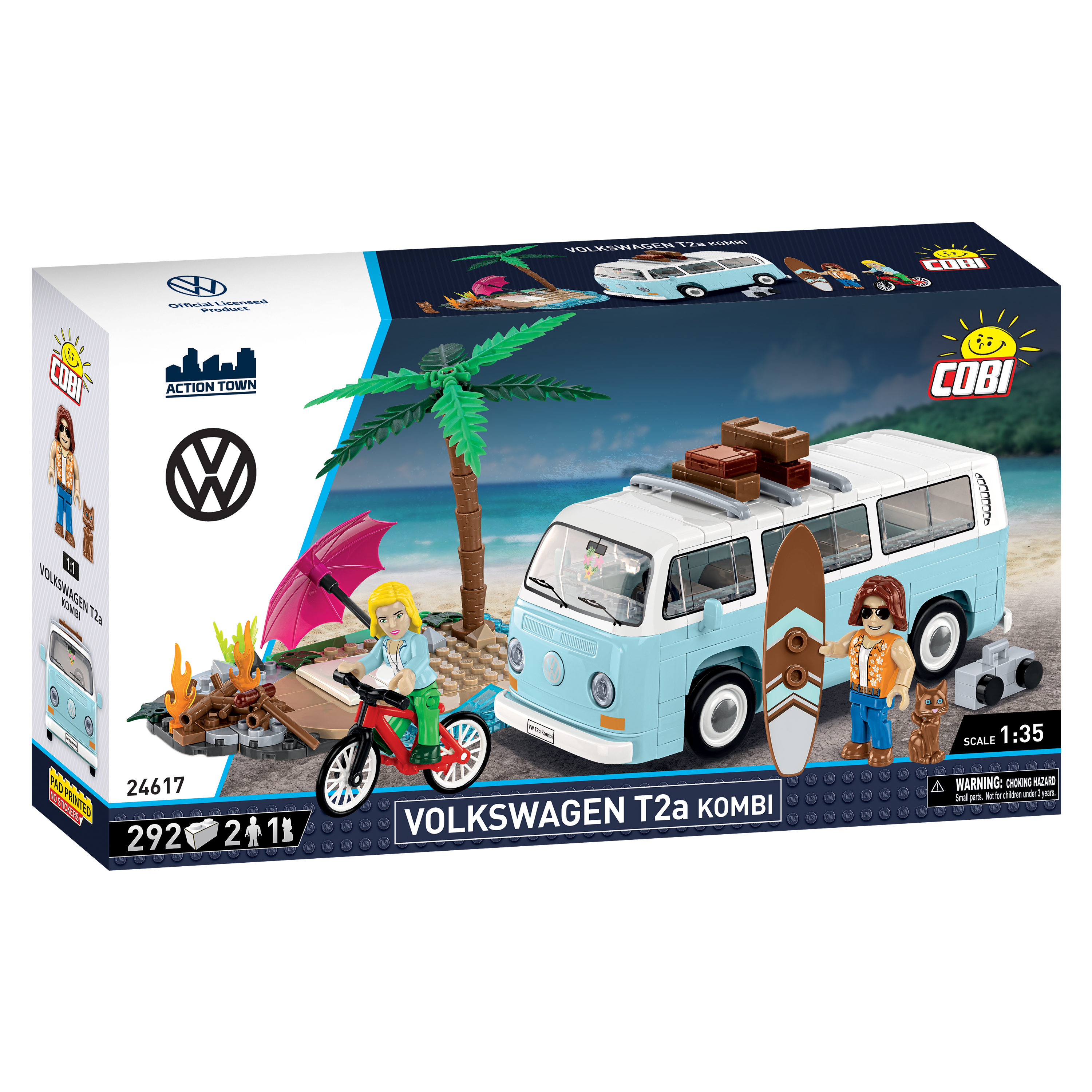 COBI Volkswagen T2a Kombi Van Set 1:35 | Hobbycraft