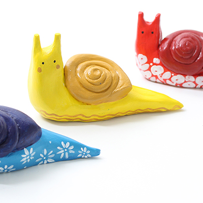 How to Make Air Dry Clay Snails | Hobbycraft
