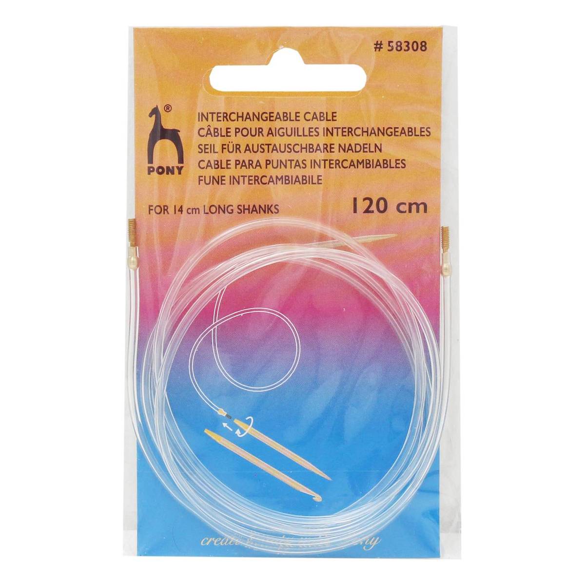 Pony Interchangeable Cable 120cm | Hobbycraft