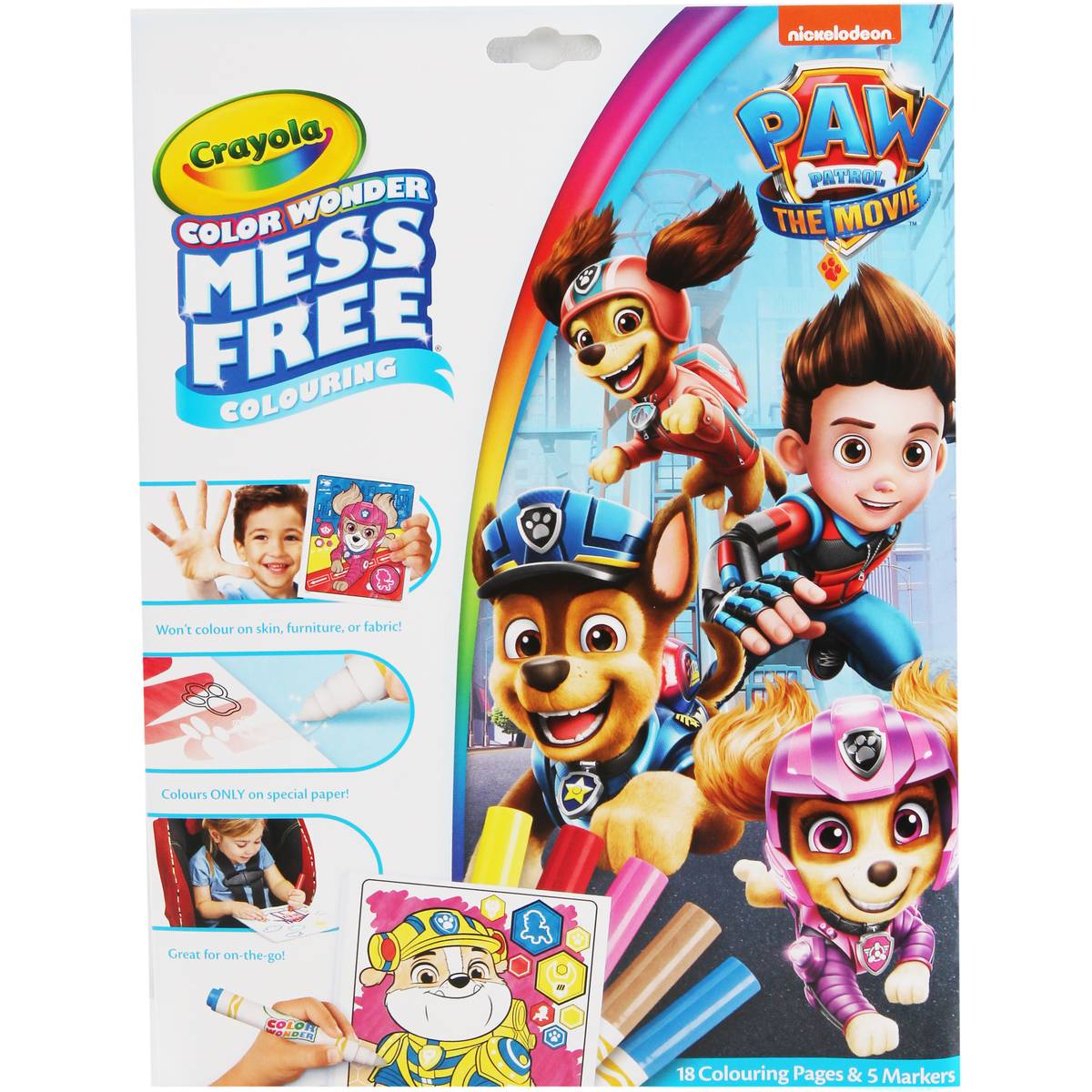 Crayola Colour Wonder Paw Patrol Collection – Vibrant Art for Kids