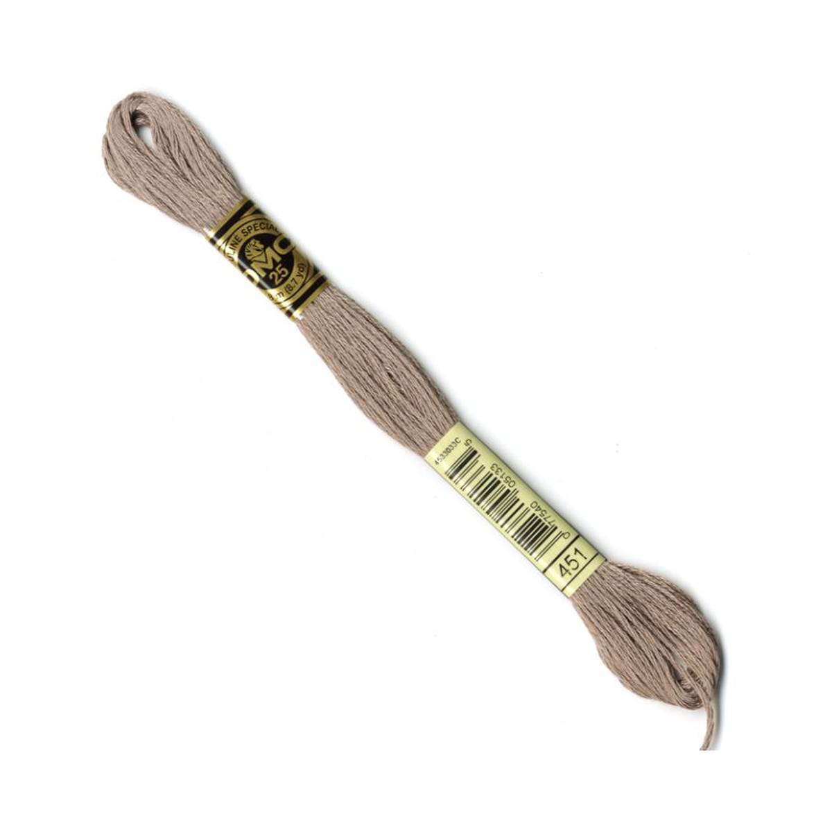 DMC Grey Mouline Special 25 Cotton Thread 8m (451) | Hobbycraft