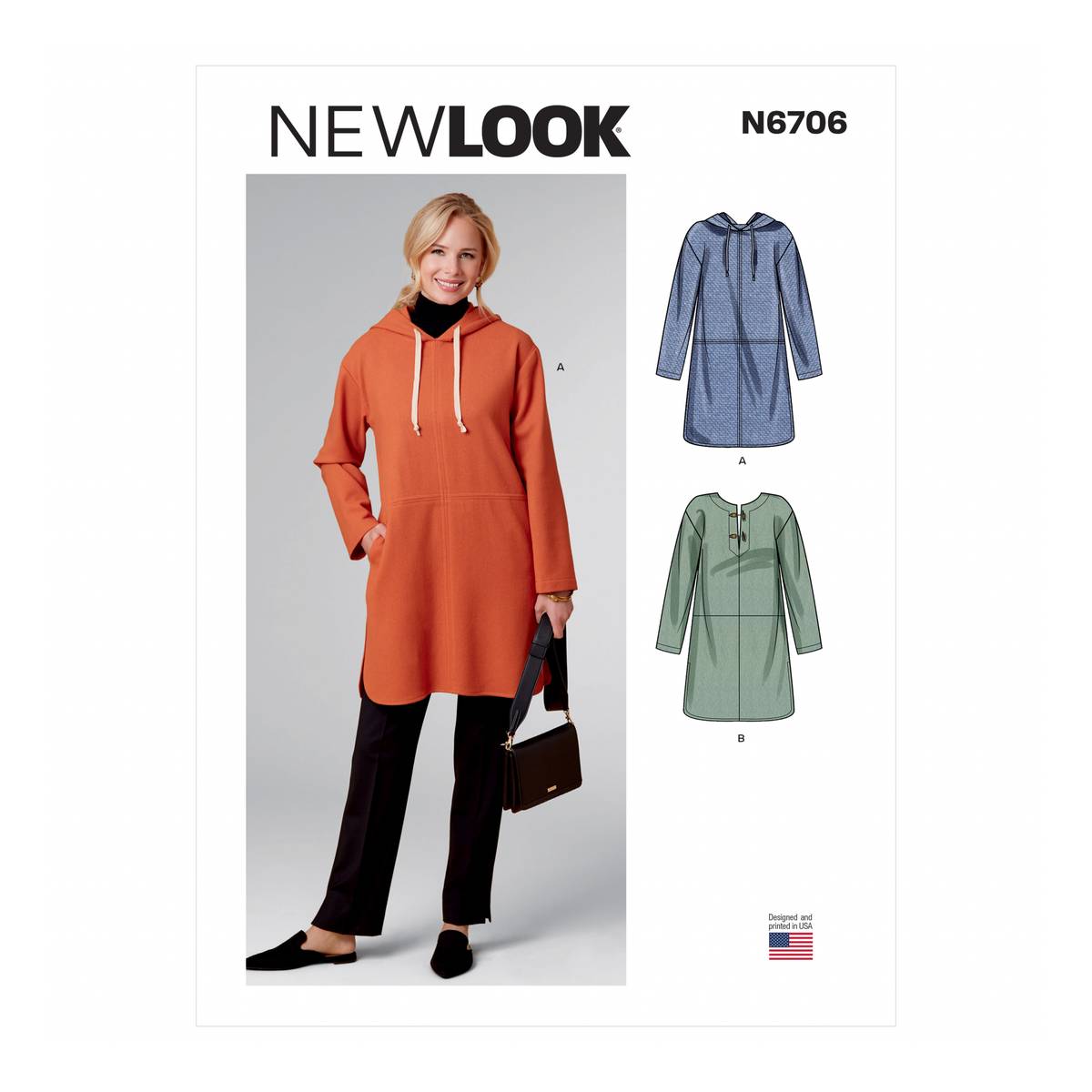 New Look Women's Jacket Sewing Pattern 6706 (XS-XXL) | Hobbycraft