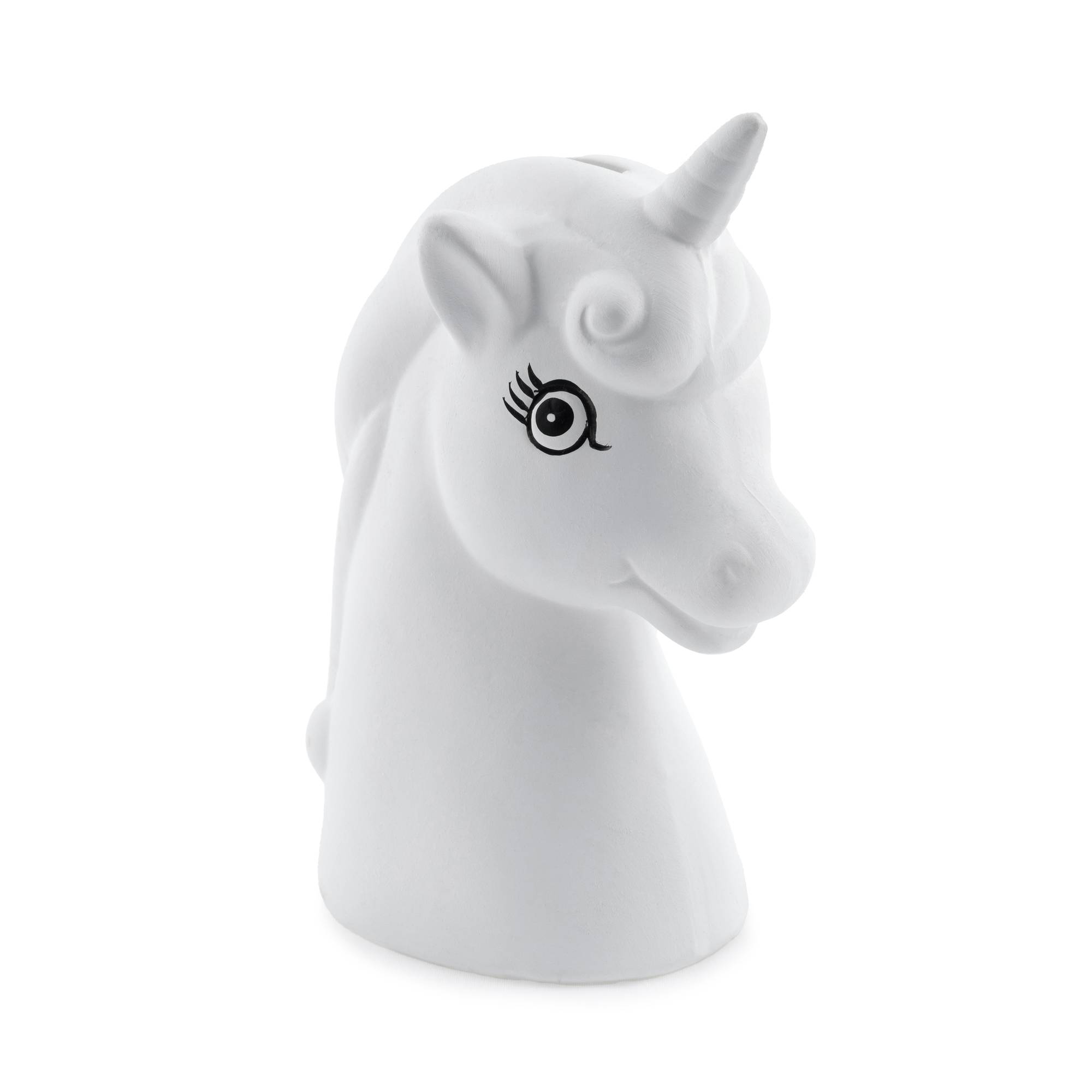 Paint Your Own Unicorn Head Money Box | Hobbycraft