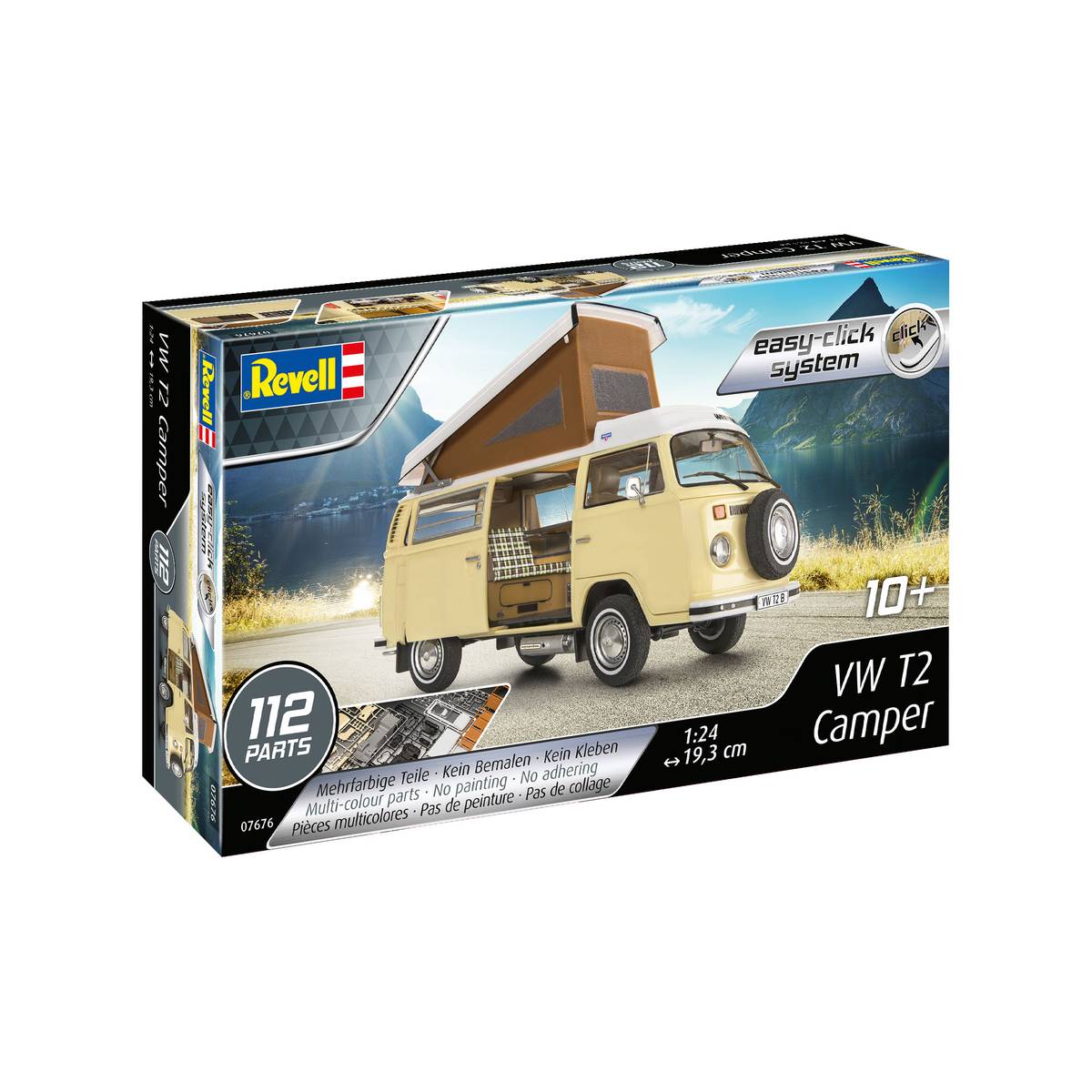 Revell Easy Click VW T2 Camper Model Kit 1:24 | Hobbycraft