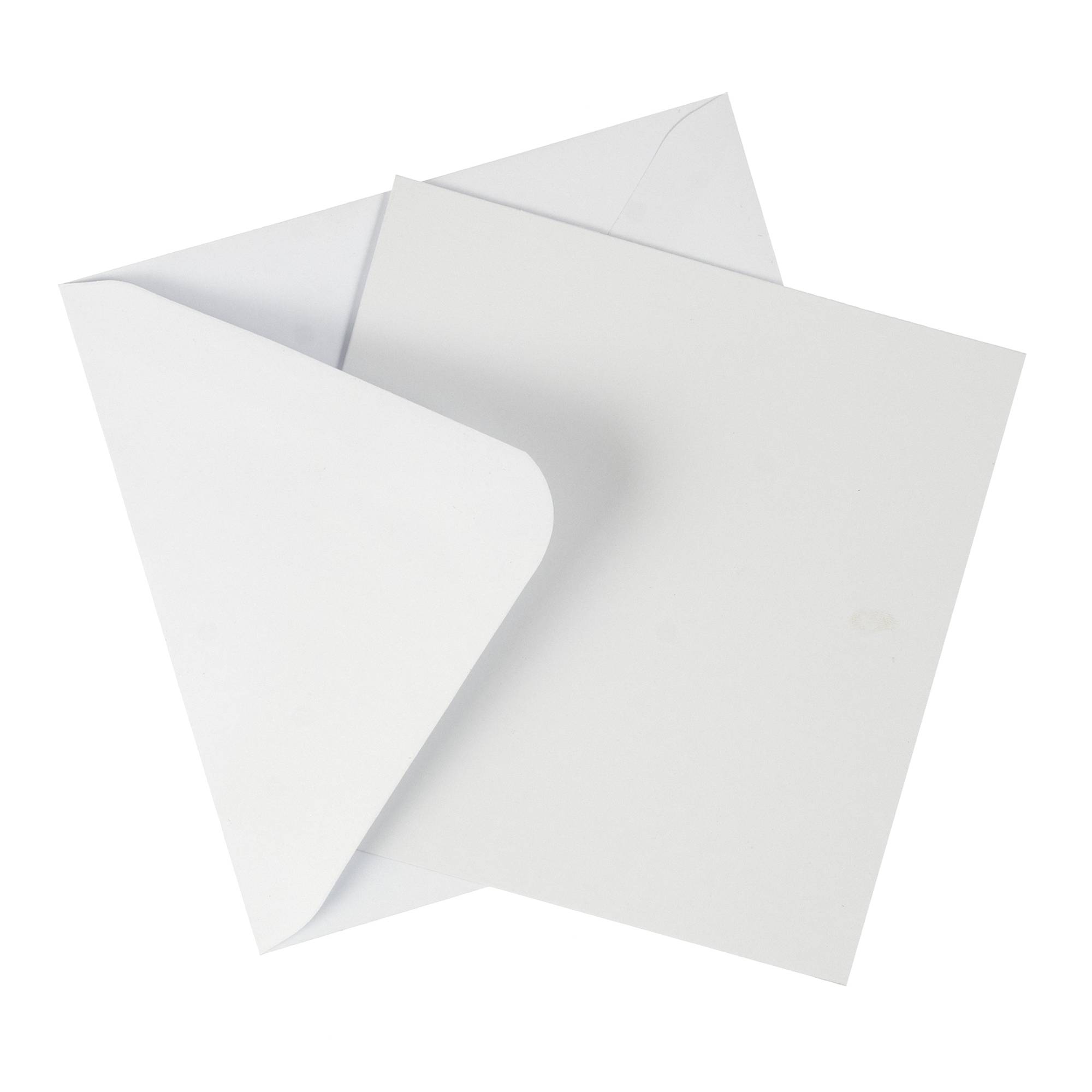 White Cards 6 x 6 Inches 20 Pack | Hobbycraft