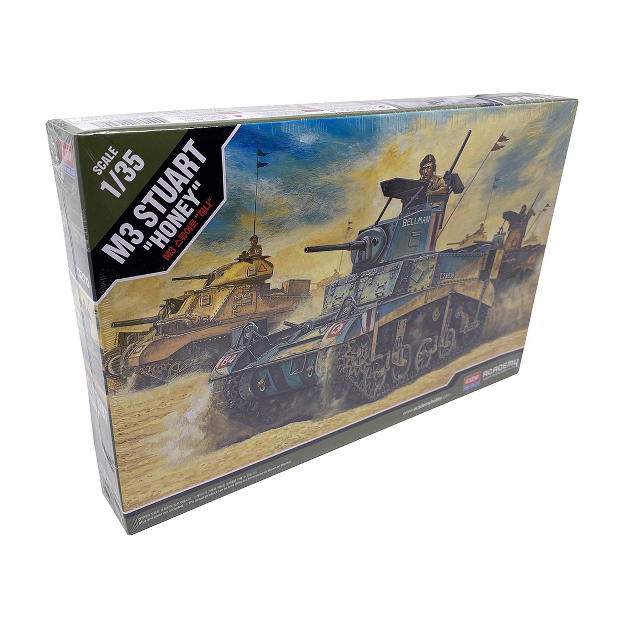 Academy M3 Stuart Honey Model Kit 1:35 | Hobbycraft