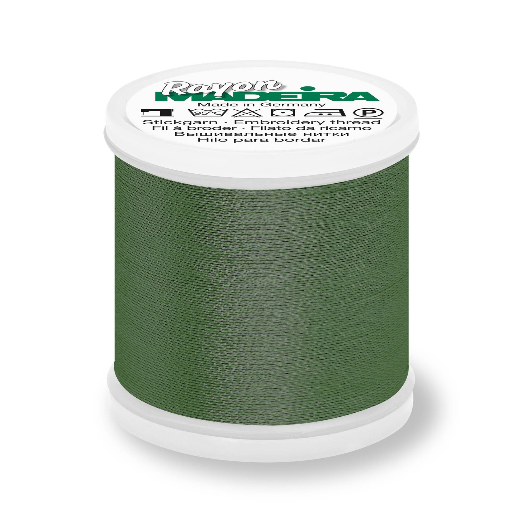 Madeira Dark Army Green Rayon 40 Thread 200m (1357) | Hobbycraft