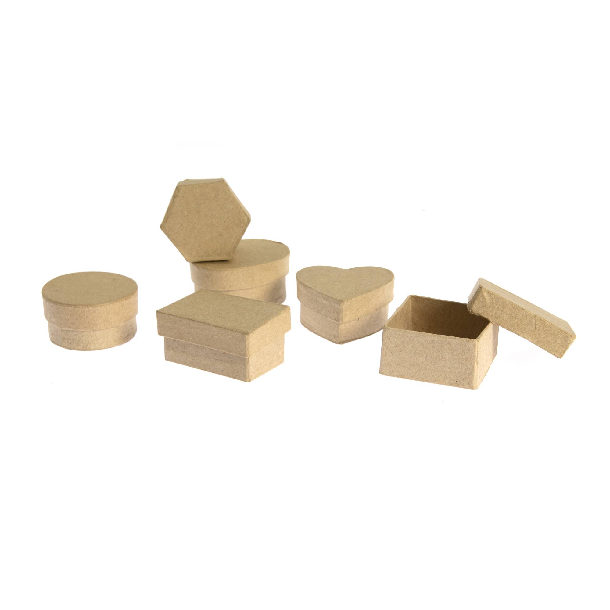 Mache Mini Boxes 6 Pack | Hobbycraft