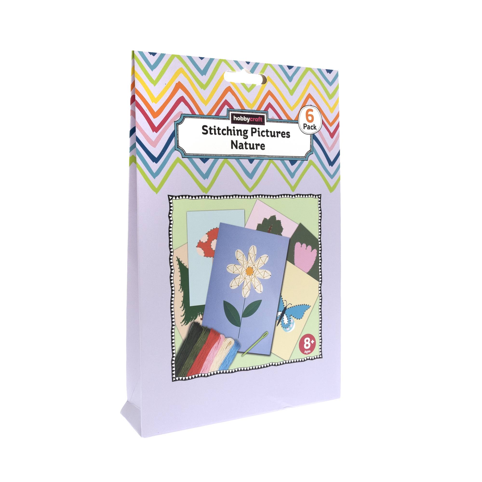 Nature Stitching Picture Kit 6 Pack | Hobbycraft