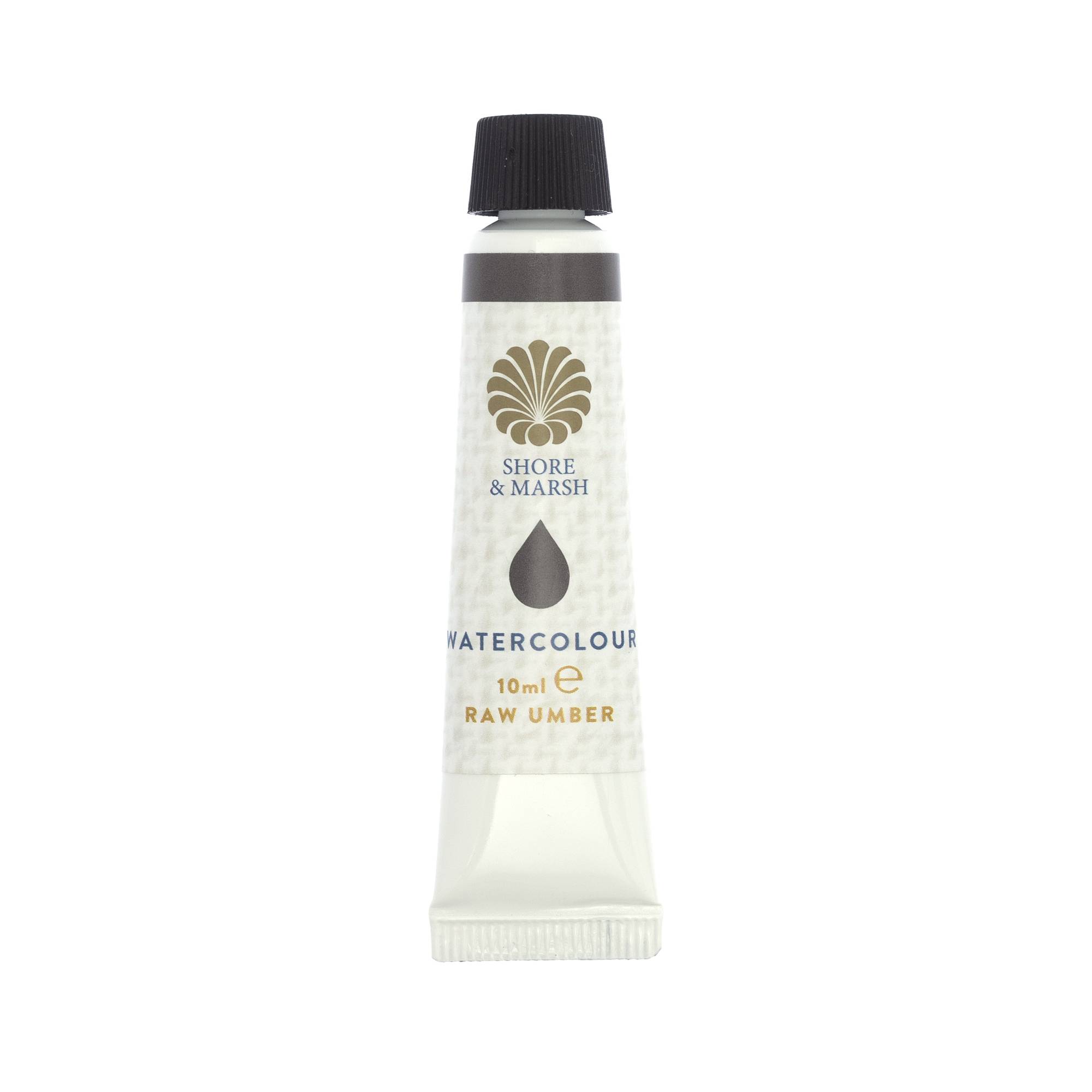 Shore & Marsh Raw Umber Watercolour Paint 10ml | Hobbycraft