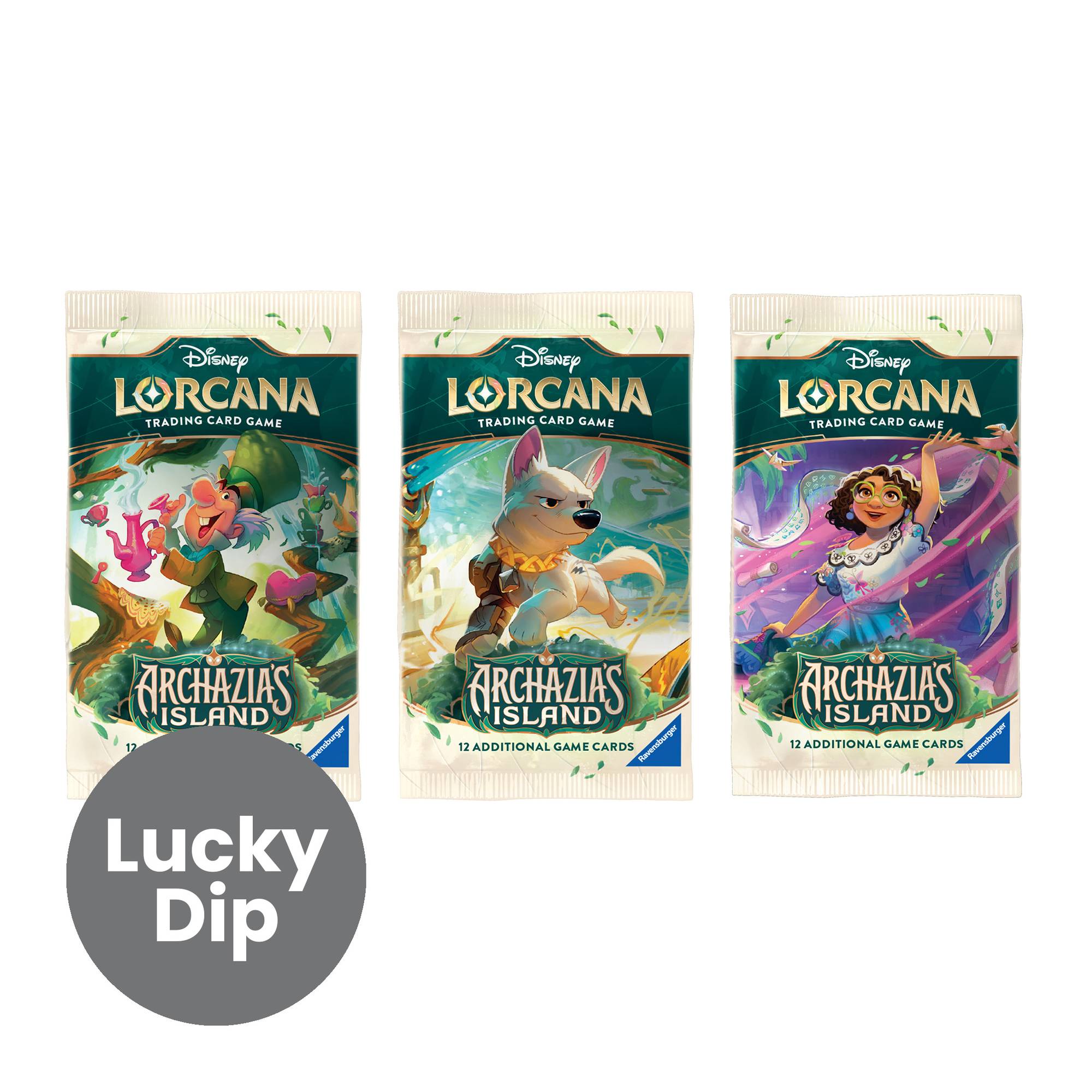 Assorted Disney Lorcana Archazia's Island Trading Card Booster Pack ...